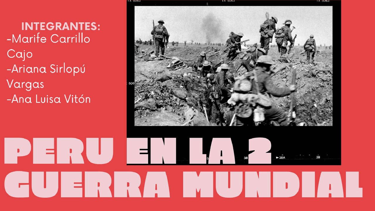 Papel del Peru en la Segunda Guerra Mundial - Docsity