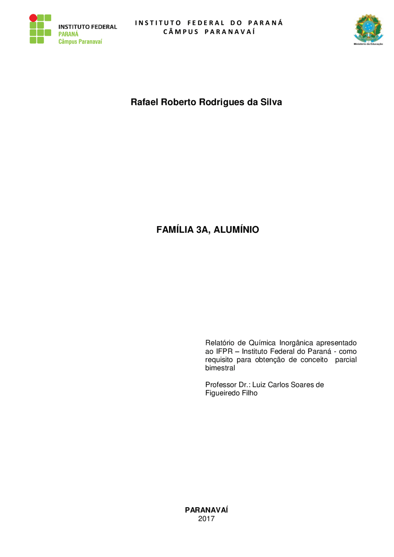Reações Químicas De Alumínio Metálico E Cloreto De Alumínio Resumos