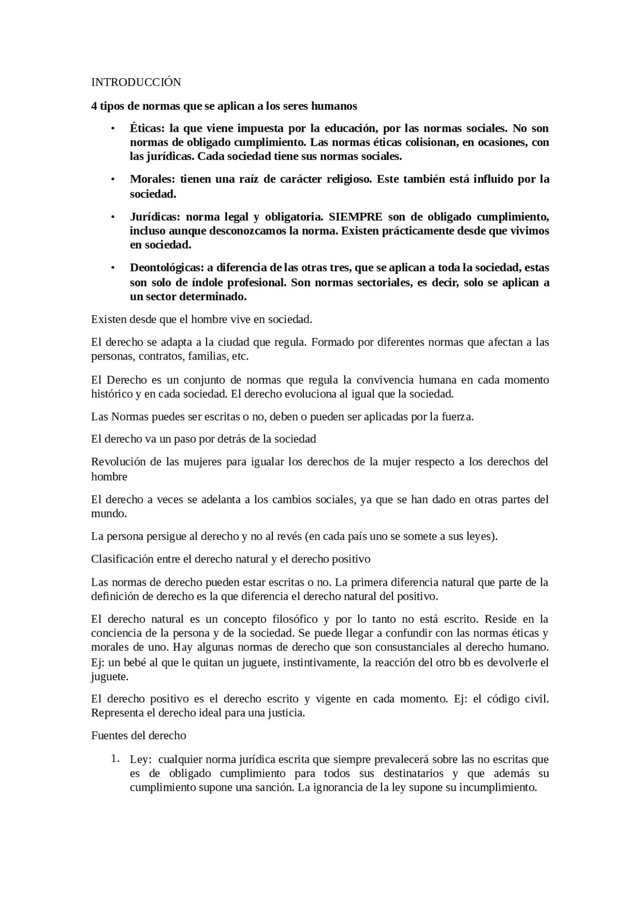 Apuntes De Deontología 1º Docsity