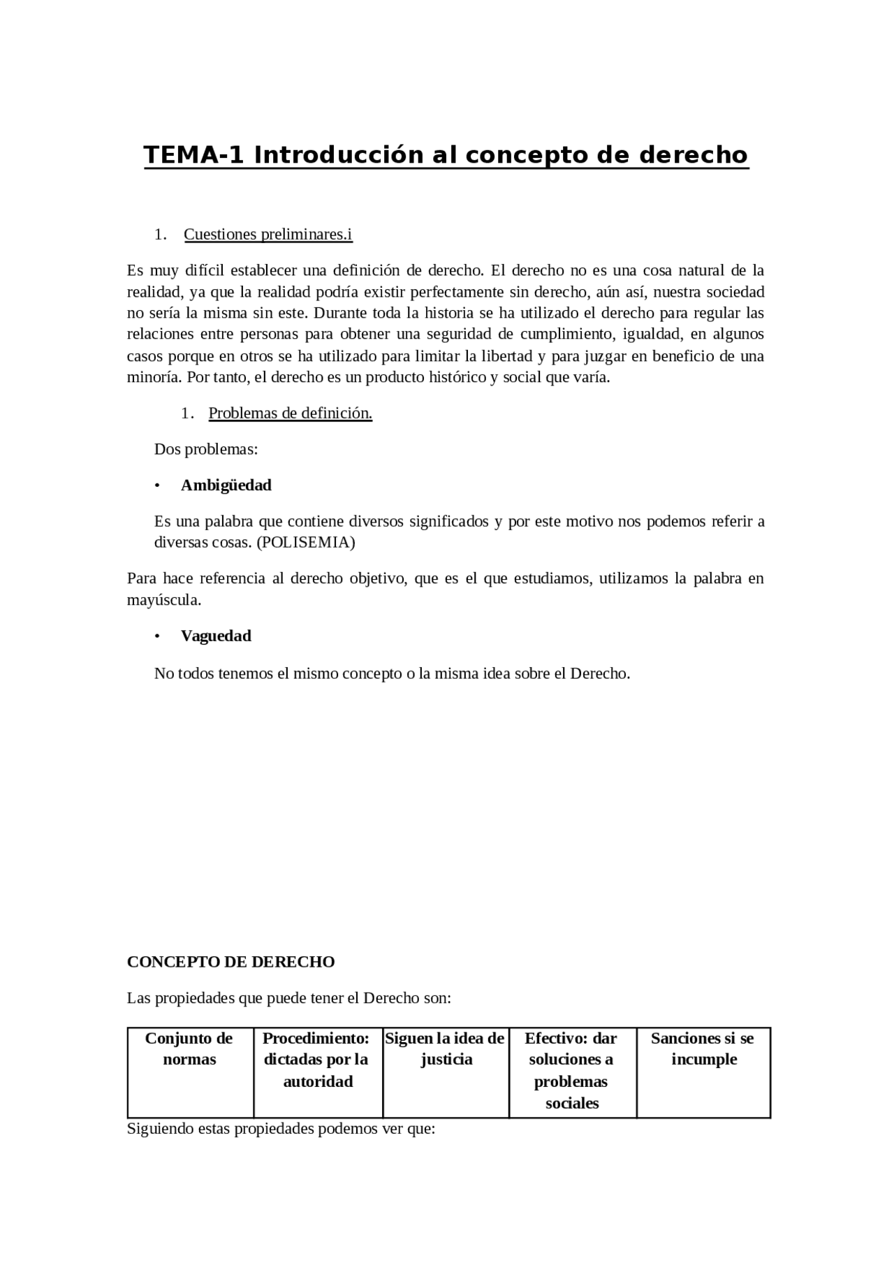 Apunts De Teoria Del Dret De Primer Curs Docsity