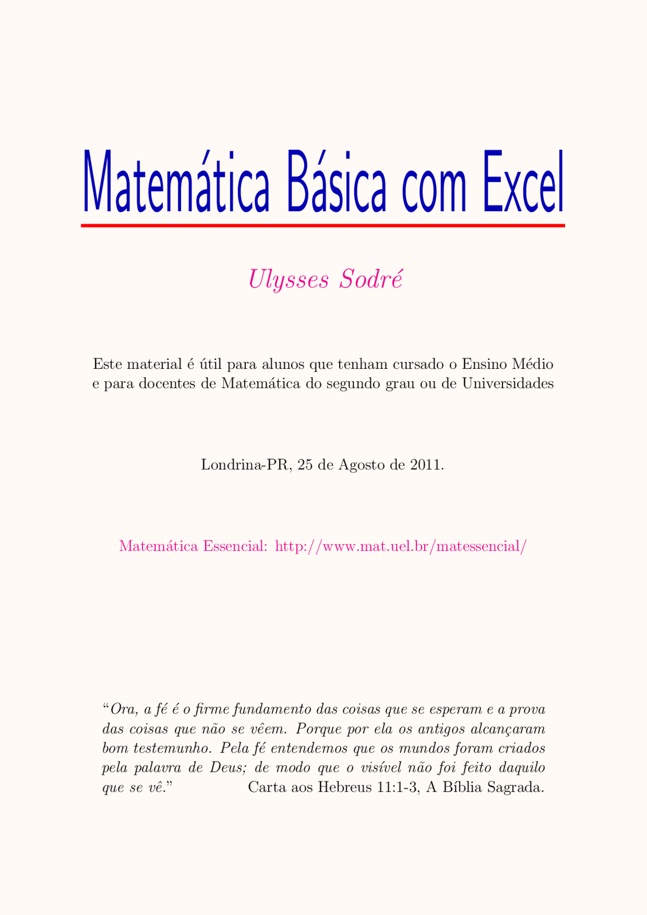 Material Básico Para Aprender Excel Docsity