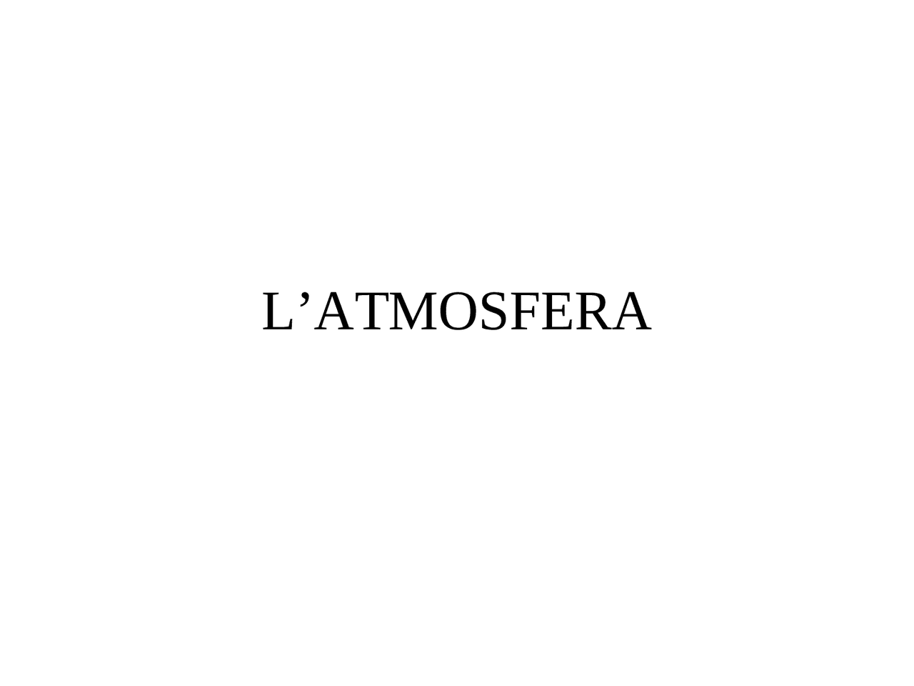 Atmosfera Scienze Della Terra Dispense Di Scienze Della Terra Docsity