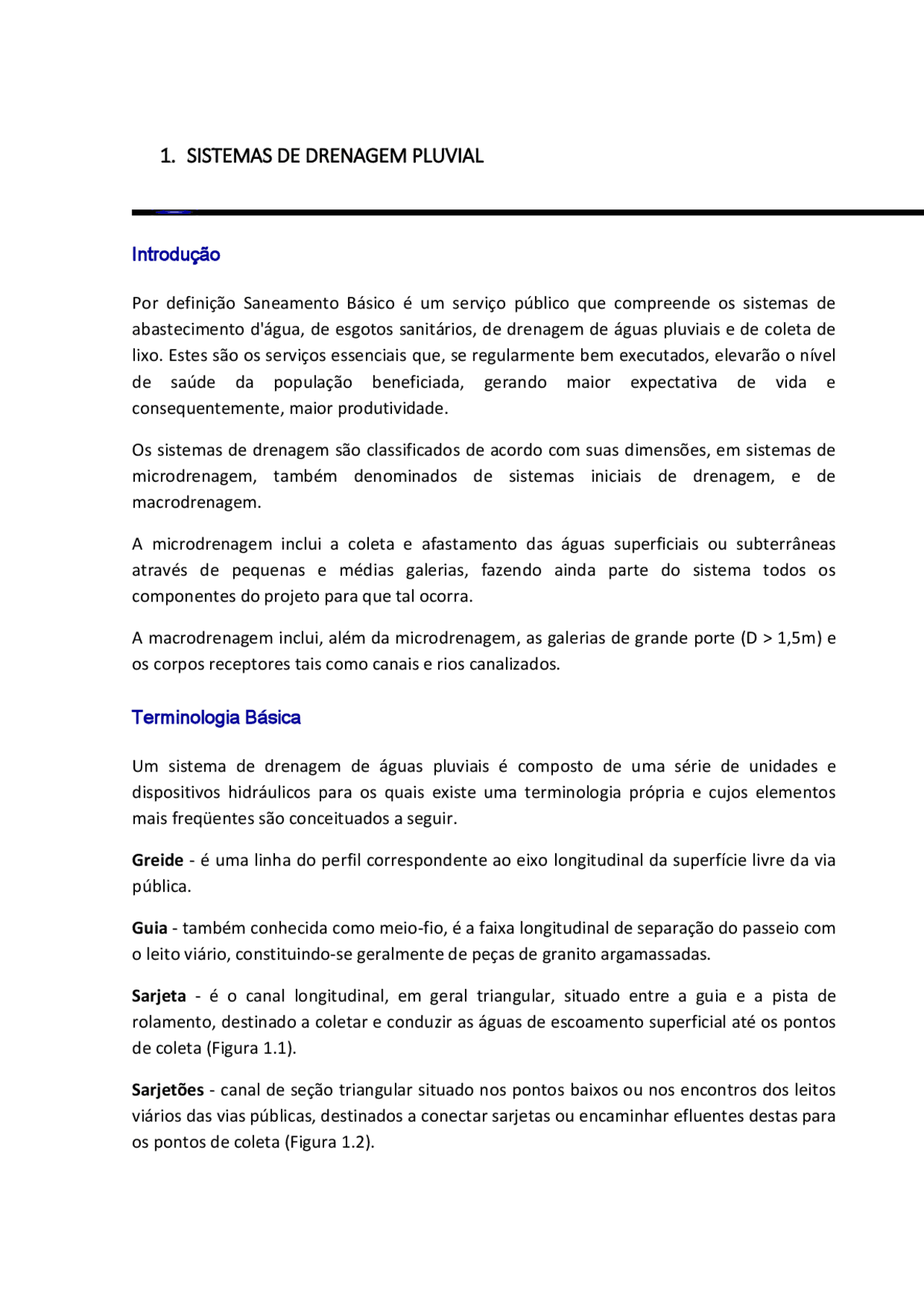 Apostila De Drenagem Docsity