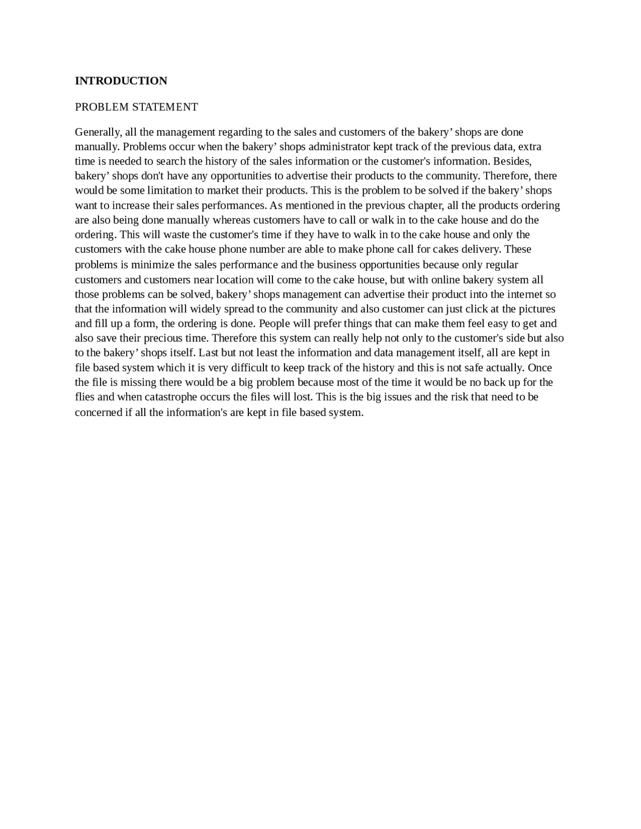 Object Oriented System And Design Docsity