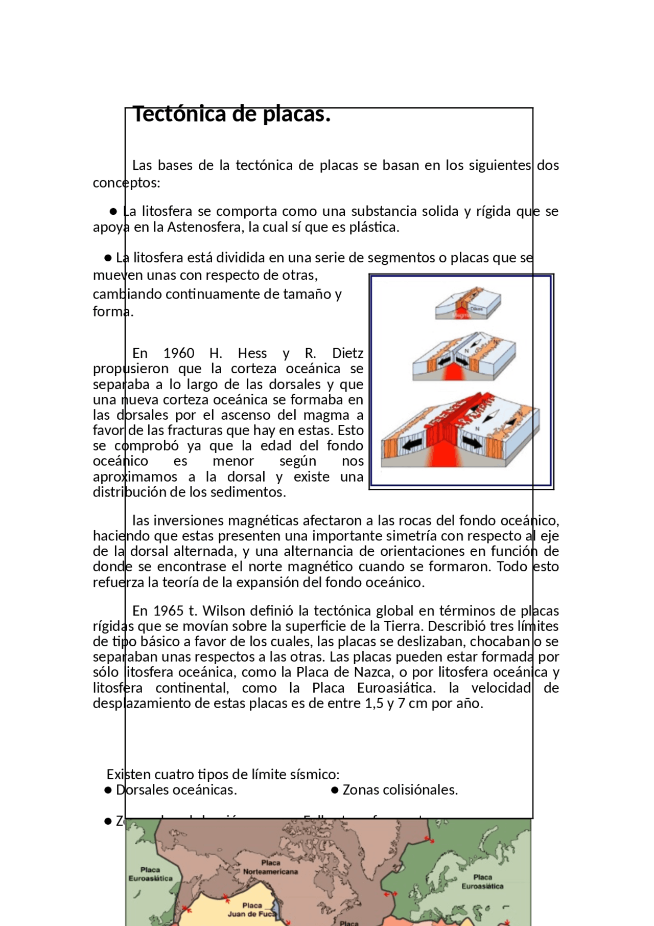 Tectonica De Placas Docsity