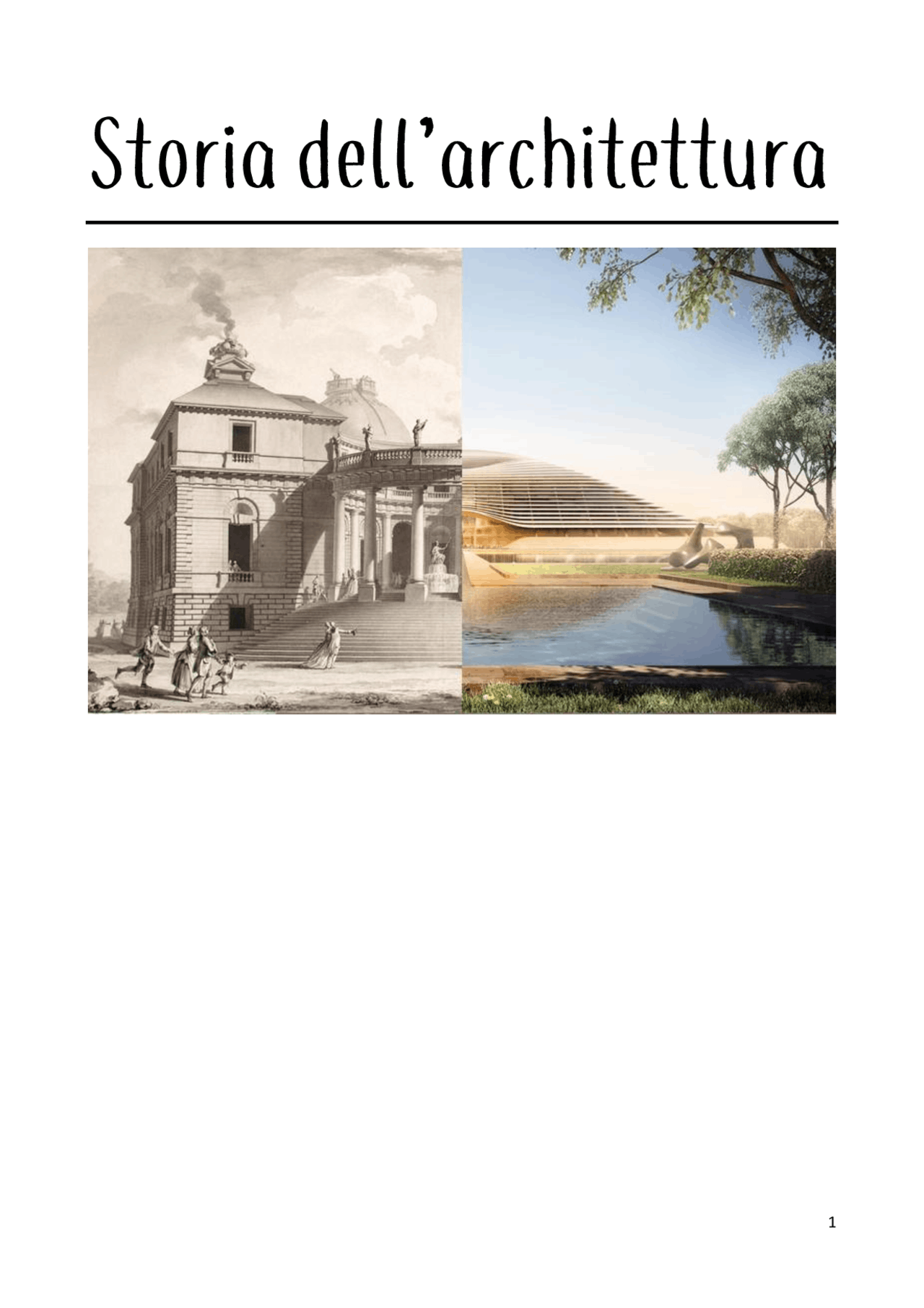 Appunti Storia Dellarchitettura Docsity