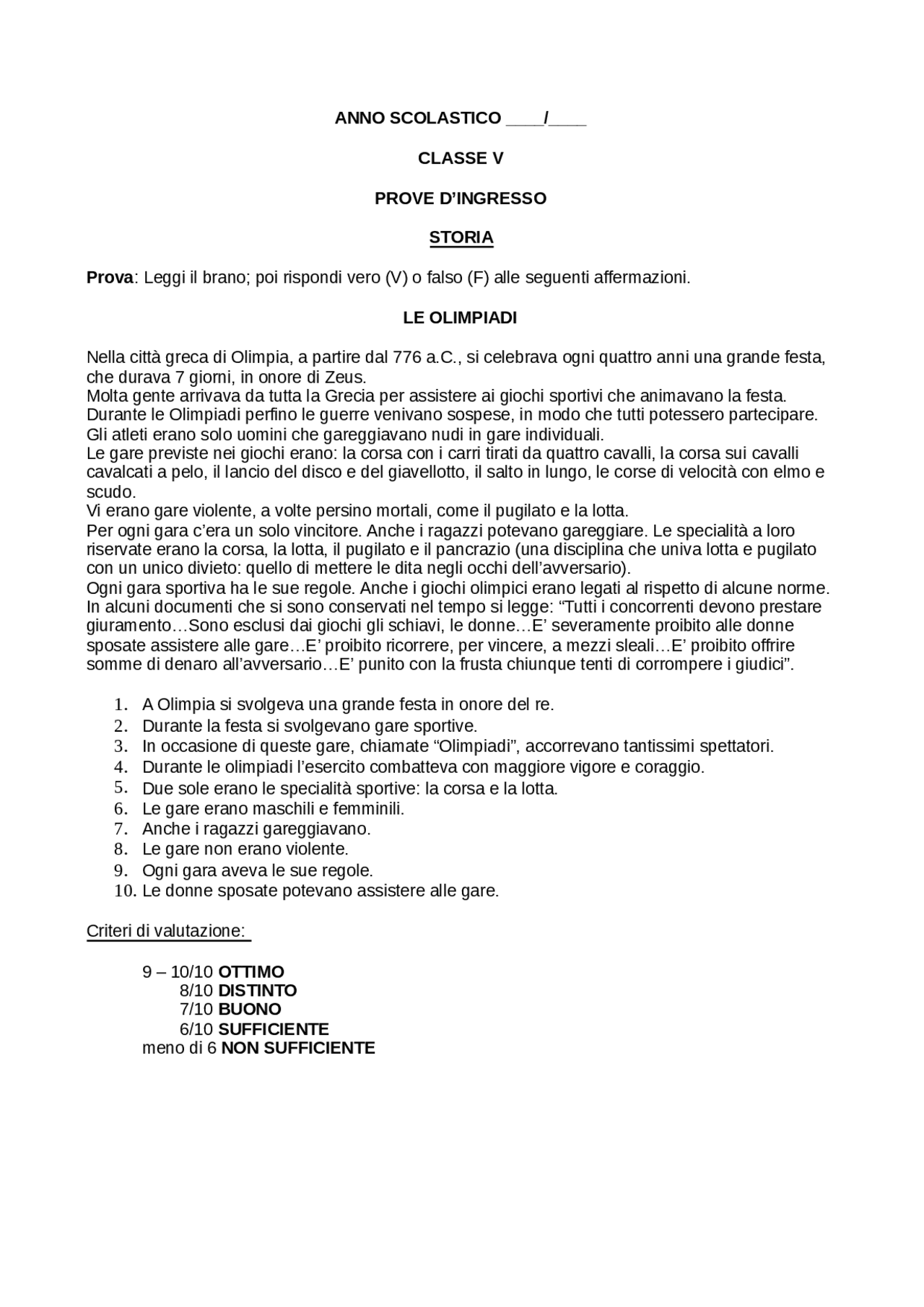 Storia 1 Docsity