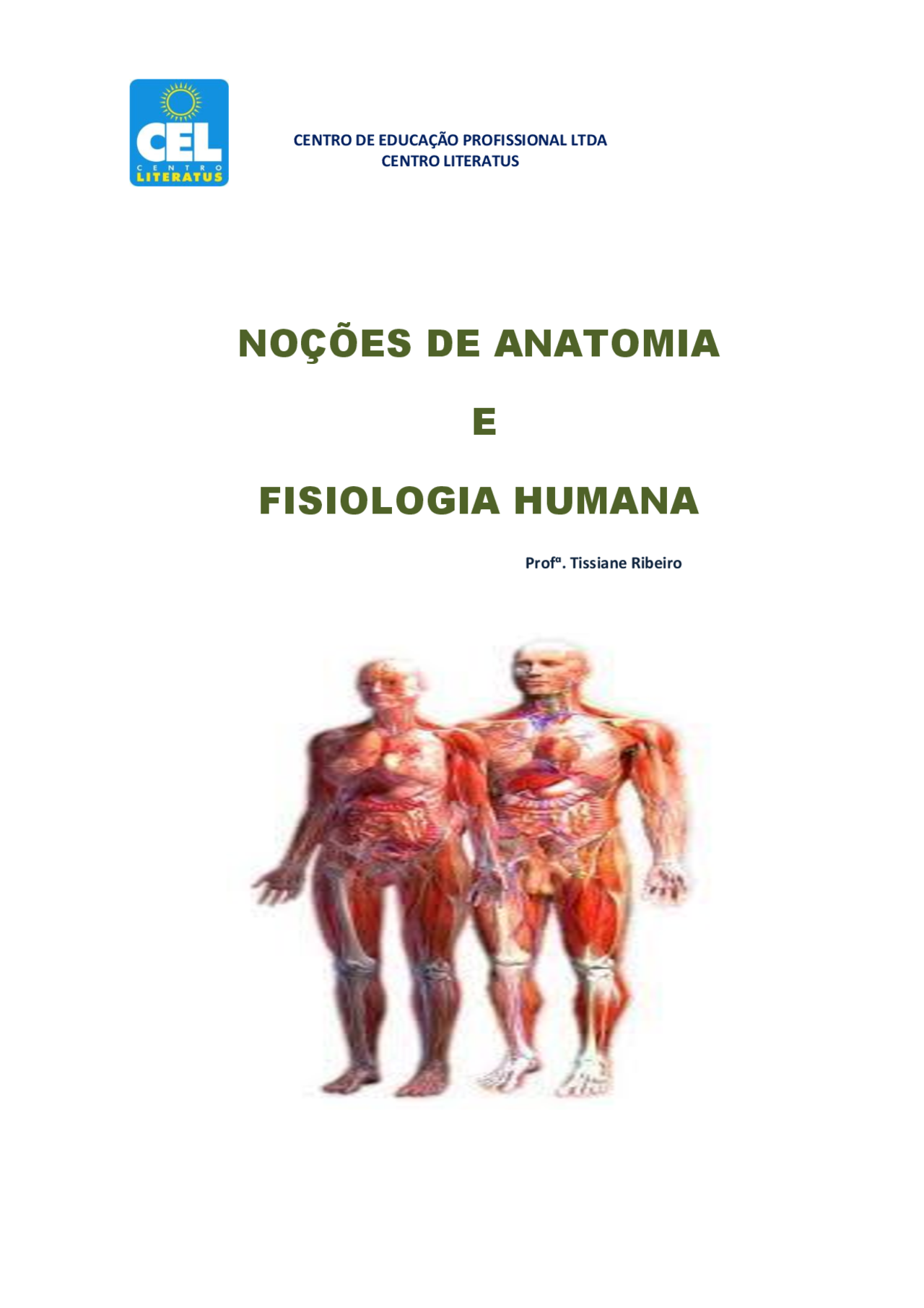 Apostila de Anatomia e Fisiologia Humana - Docsity