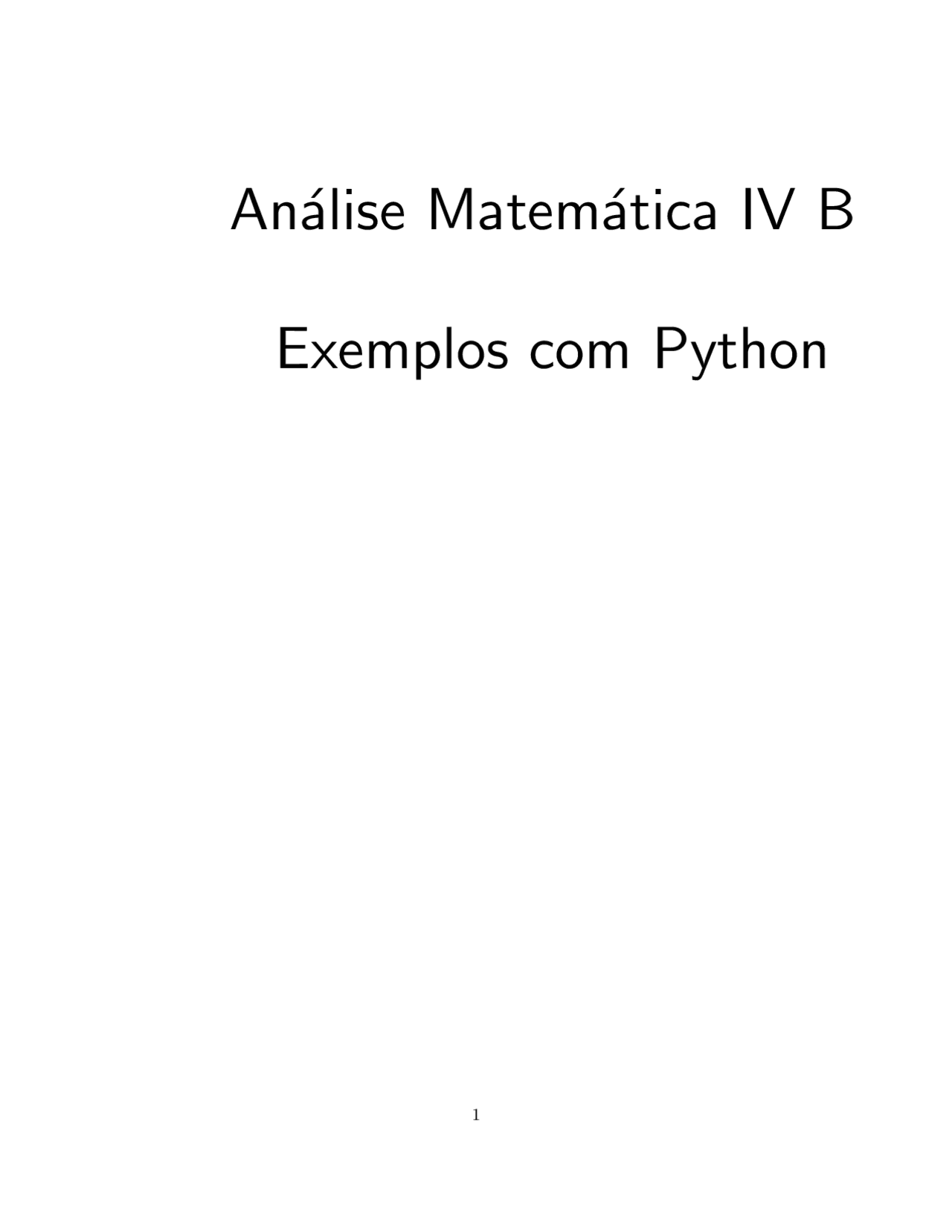 Equacoes diferencias Python - Docsity