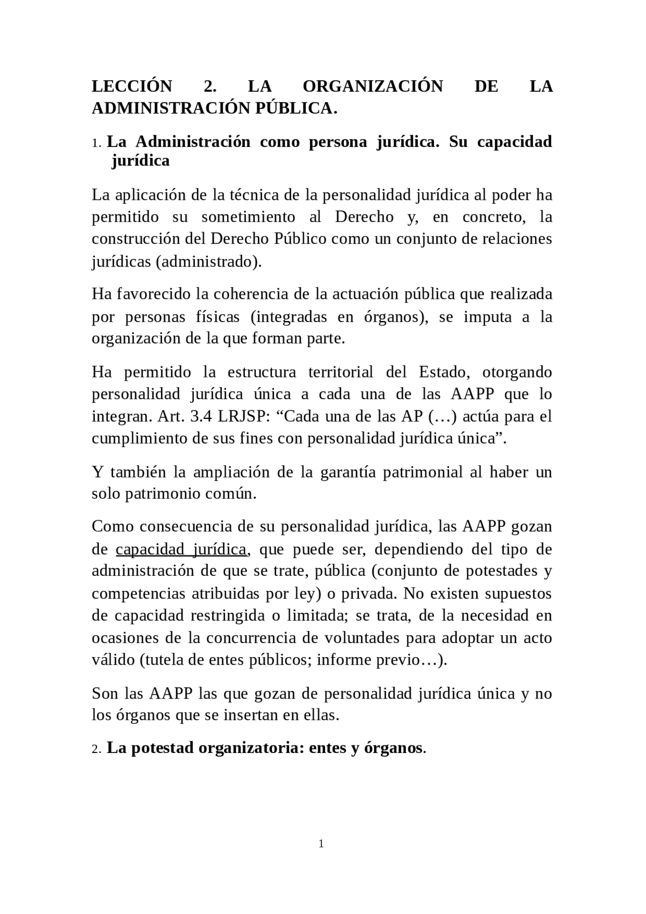 Leccion 2 tema 2 clase - Docsity