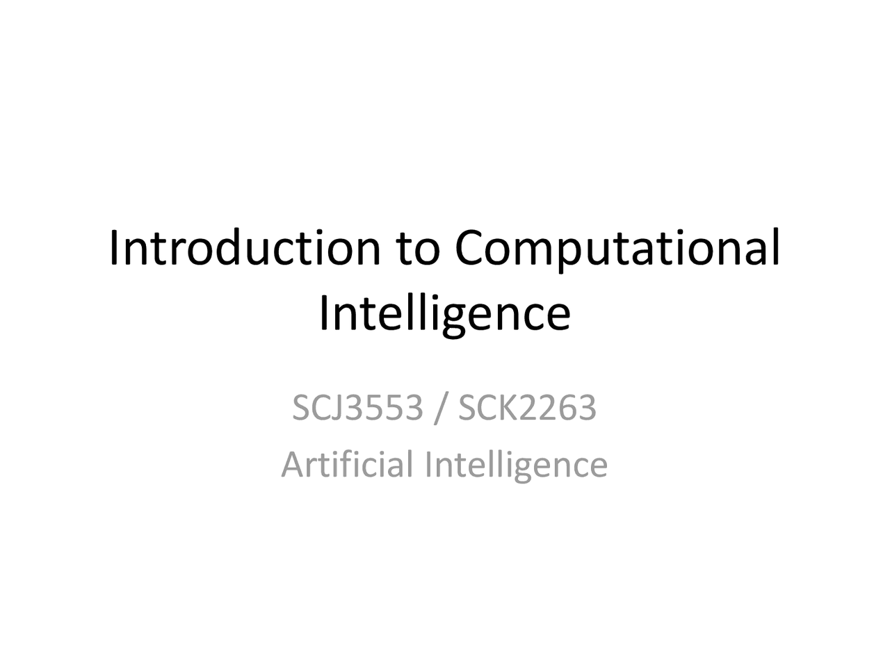 Artificial Intelligence Chapter 8 Docsity