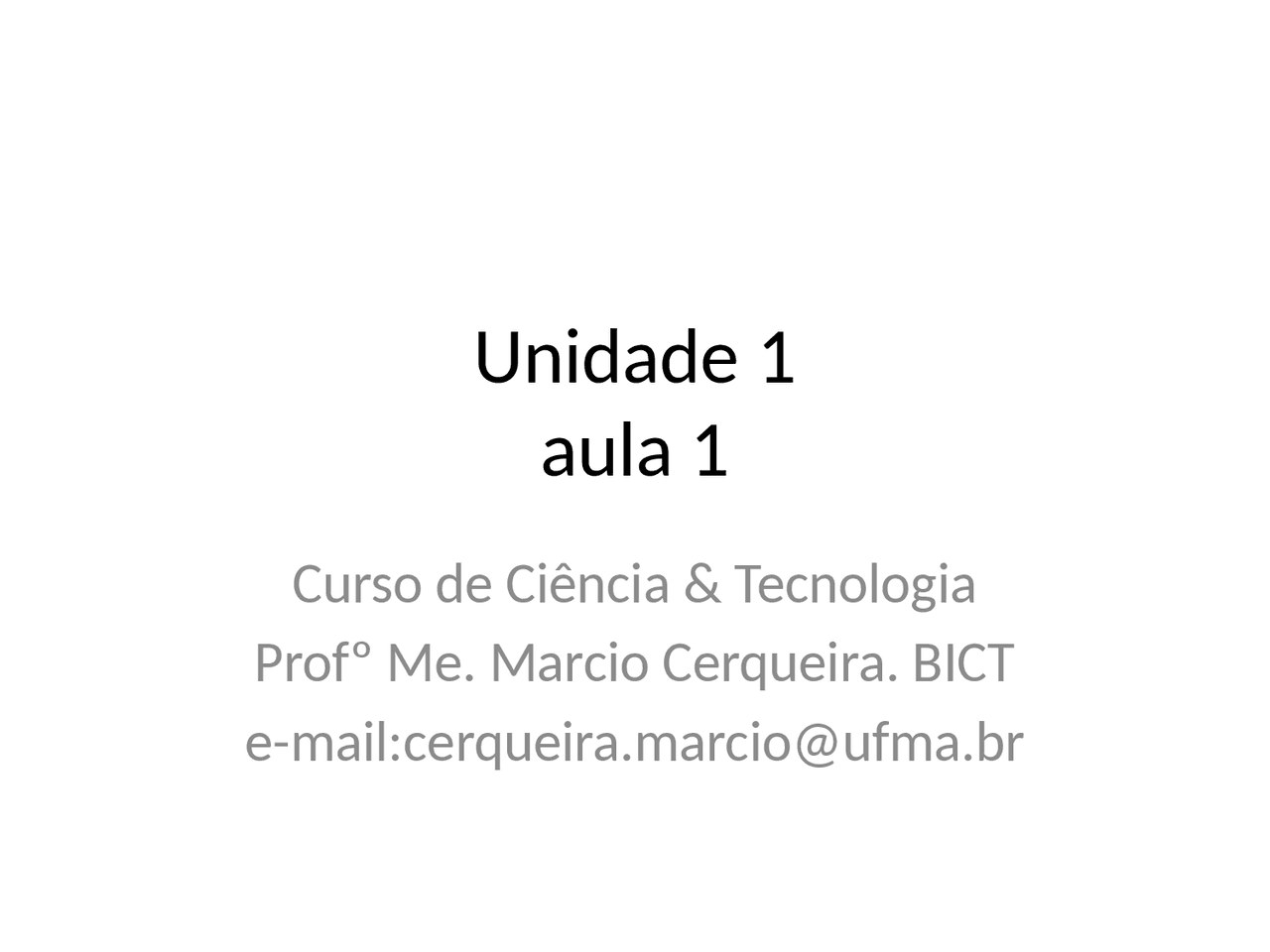 Introdução A Eletricidade Aplicada Aula 1 Docsity
