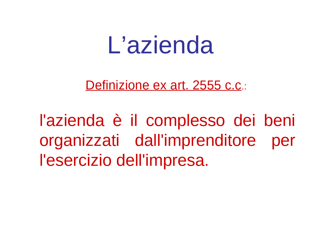 Diritto Commerciale Docsity
