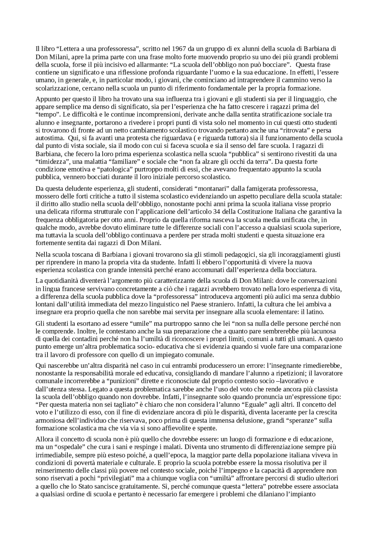 Riassunti Ed Elaborati Docsity