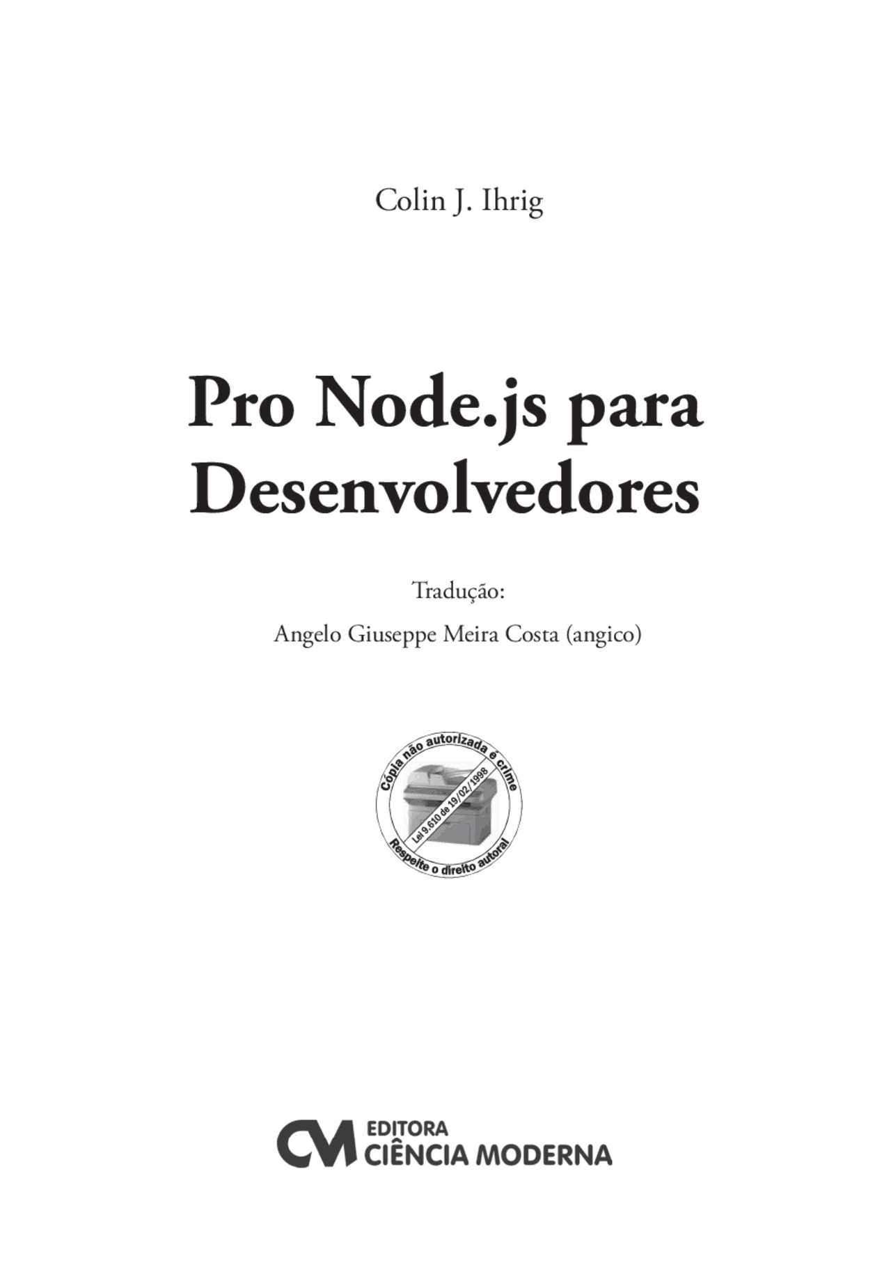 Nodejs Para Desenvolvedores Docsity