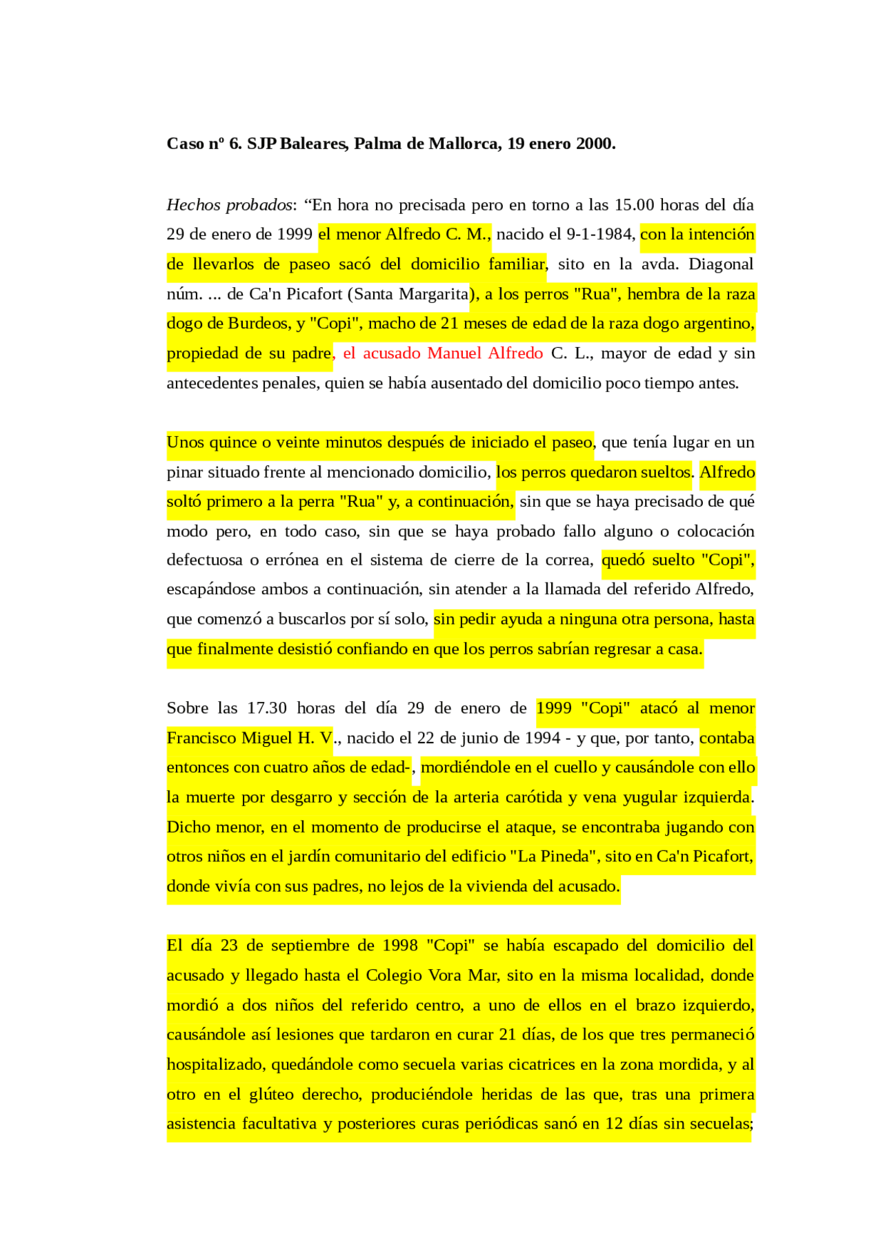 Caso Practico Penal Resuelto Ejercicios De Derecho Penal Docsity