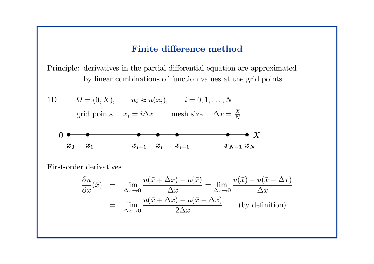 Numerical Methods In Engineering Docsity