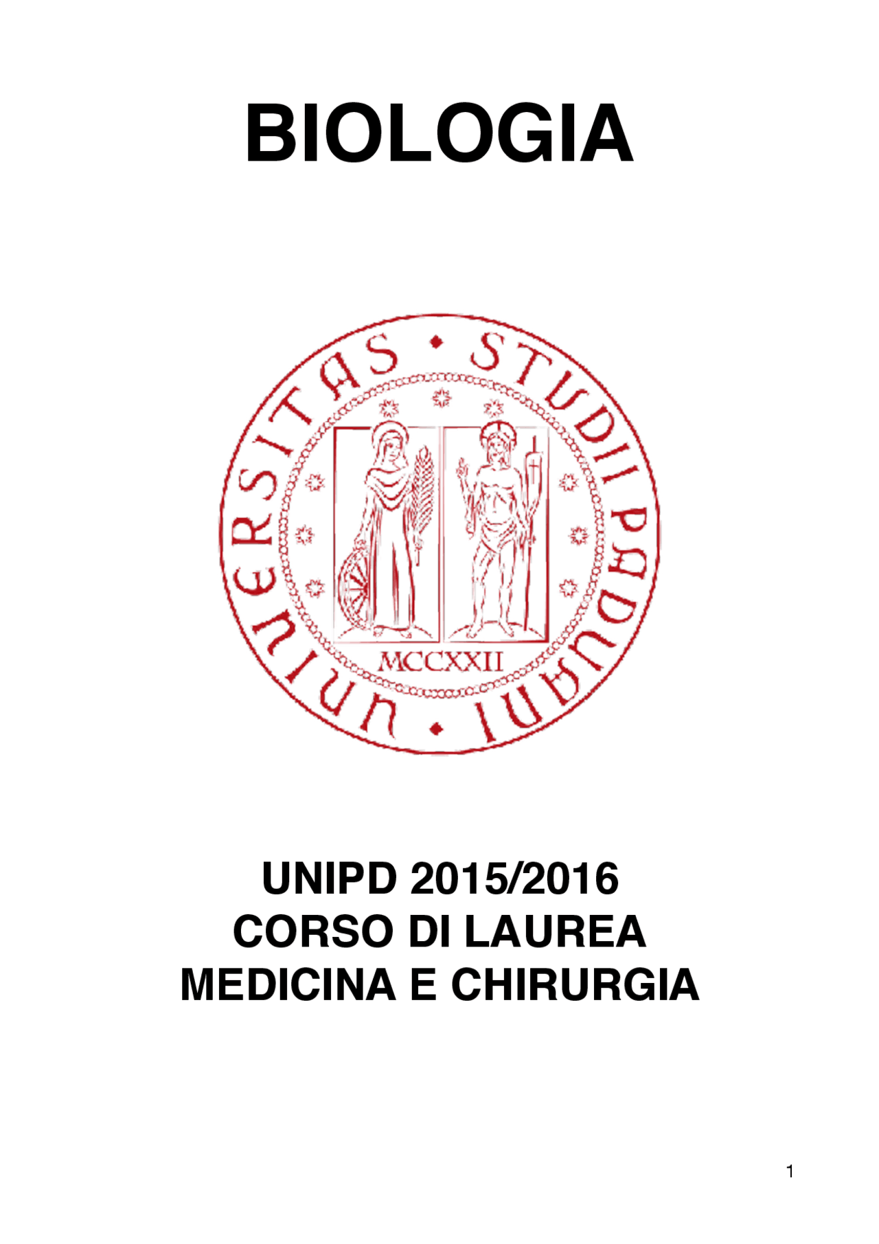 Riassunto Completo Biologia Generale Docsity