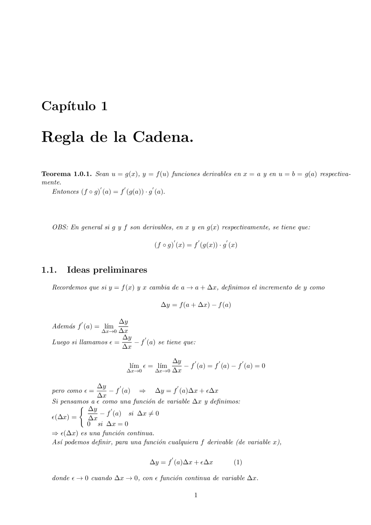 Análisis Matemático Teoría Docsity