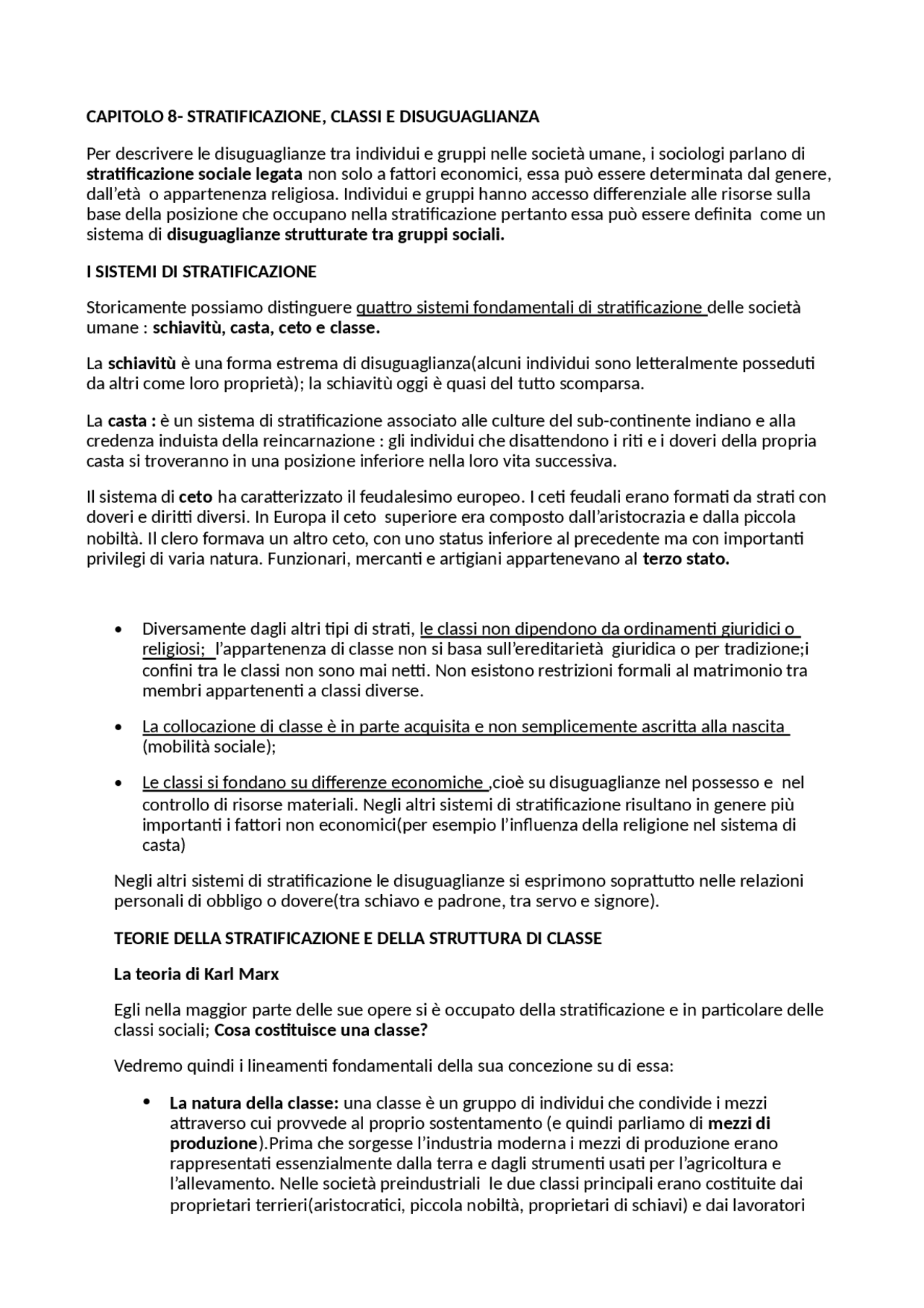 Fondamenti Sociologia Giddens Docsity