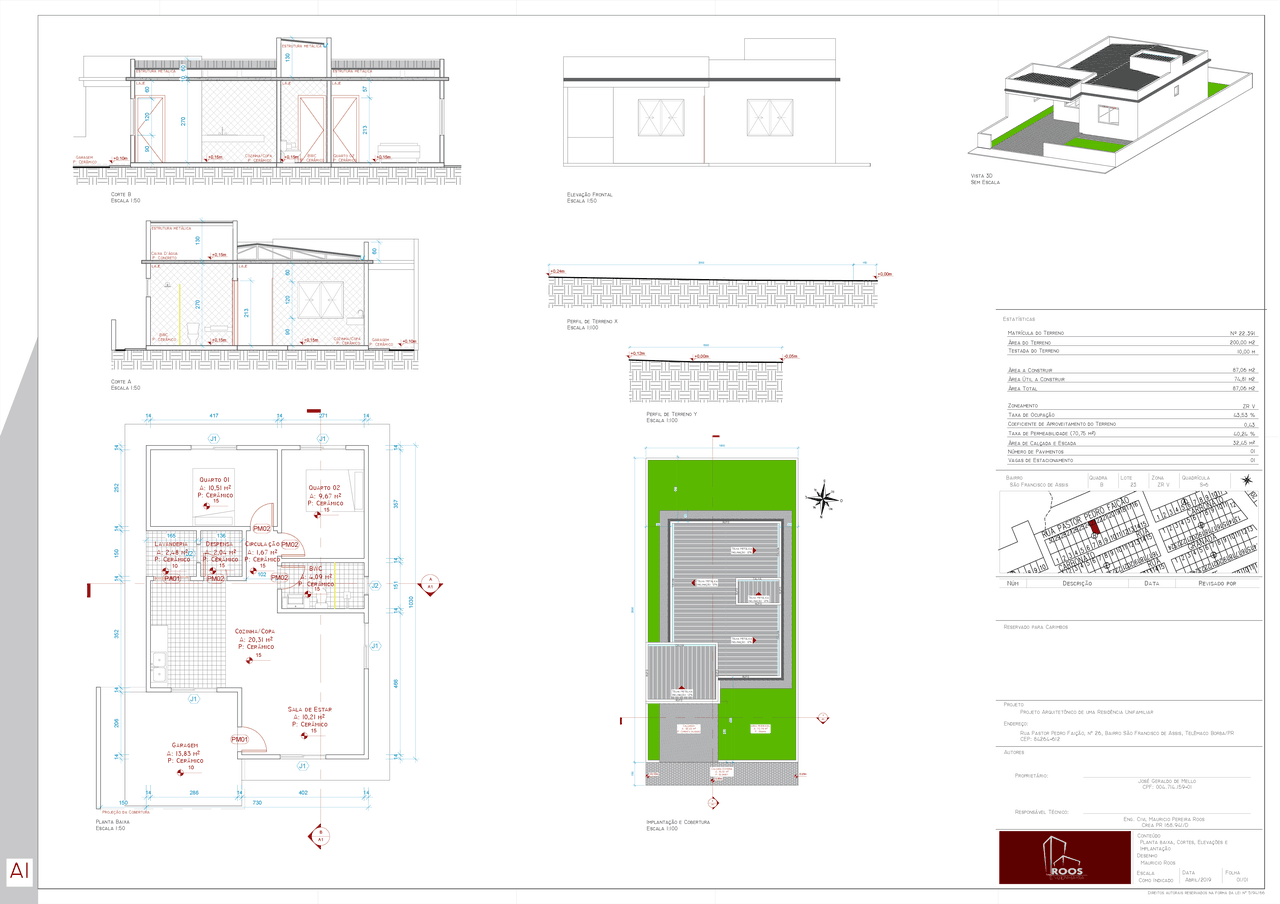 Projeto Arquitetônico - Docsity