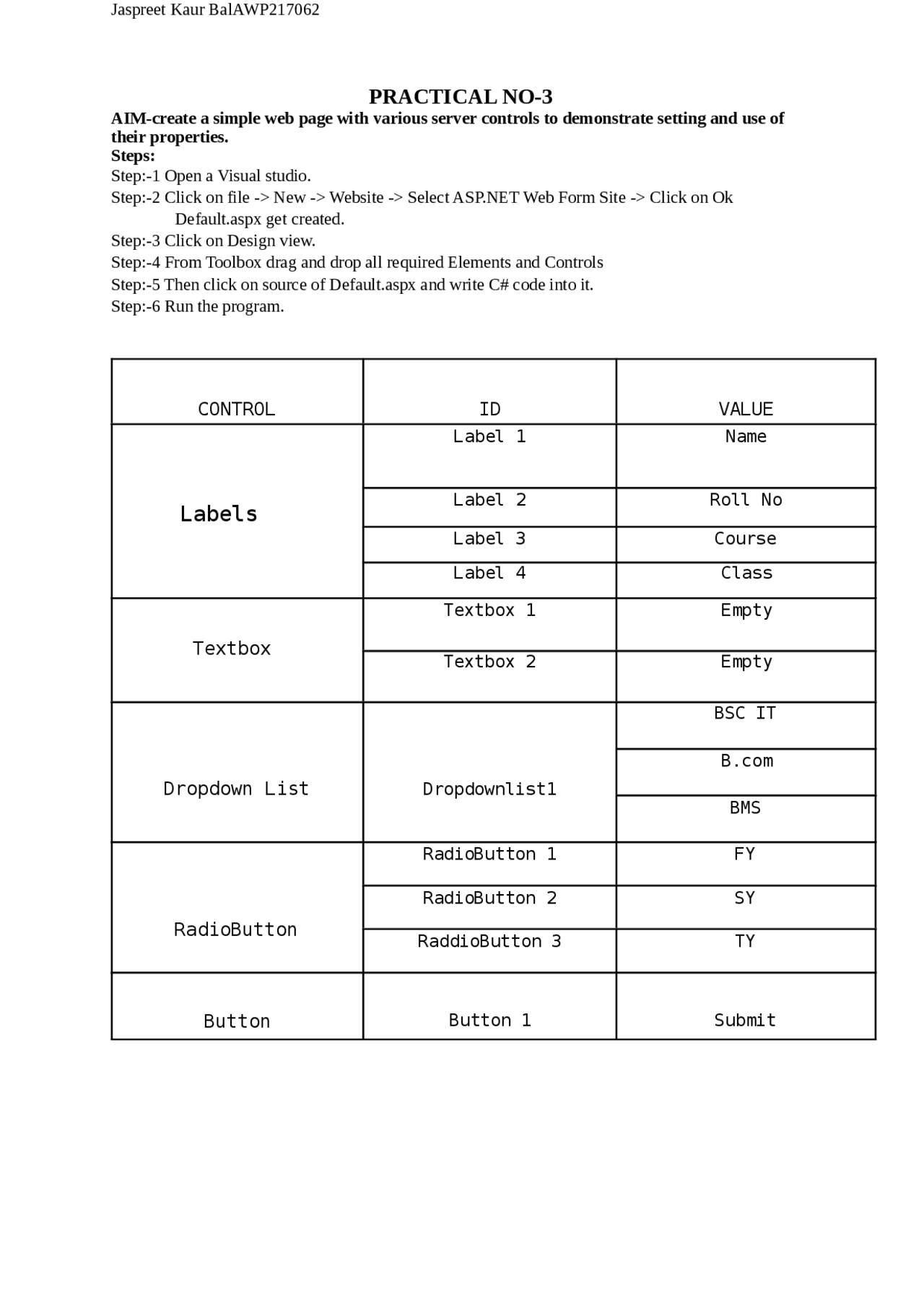 Web Programming To Learn Docsity