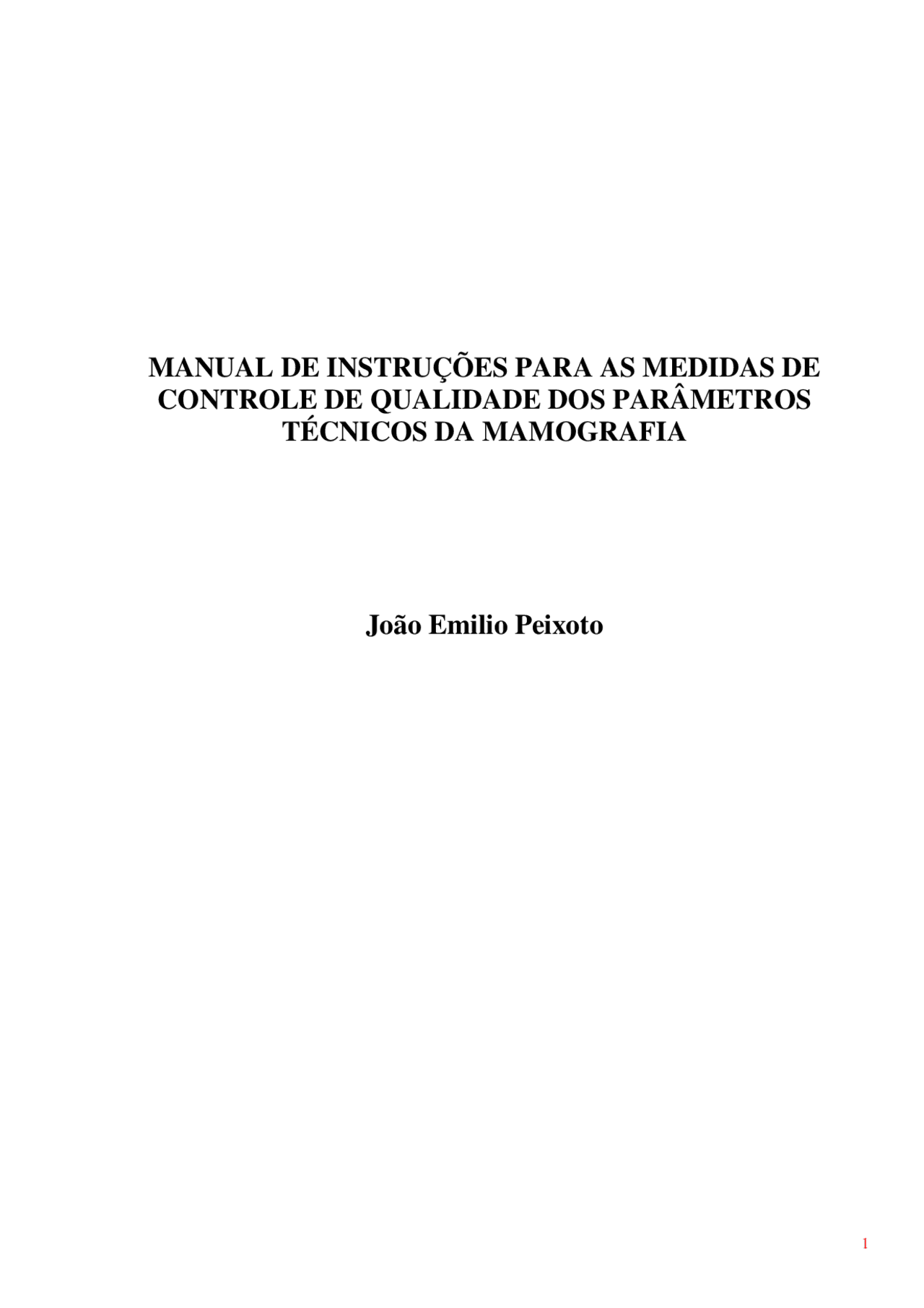 Manual de Instruções Phantom Mama - João Emílio - Docsity