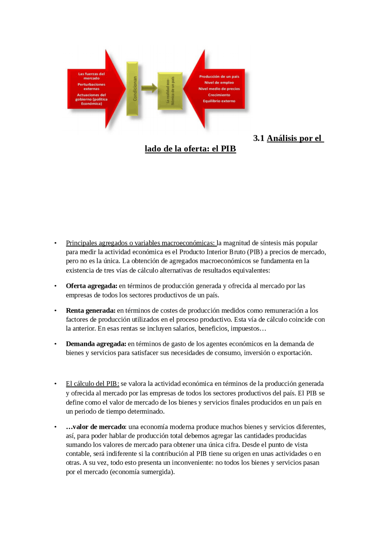 Tercer Tema Analisis Del Entorno Económico Docsity