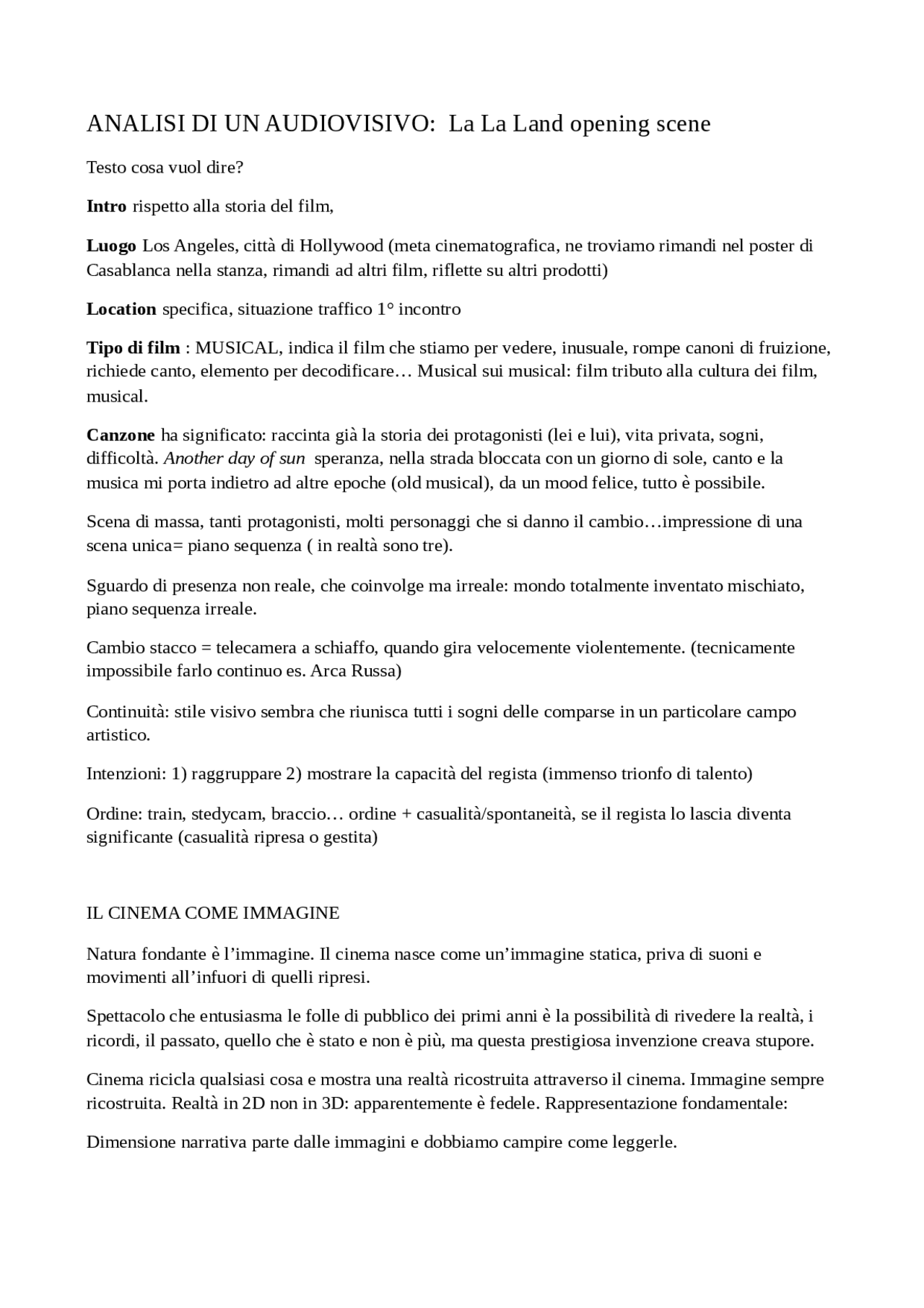 Laboratorio Storia Dei Media Audiovisivi E Digitali Docsity
