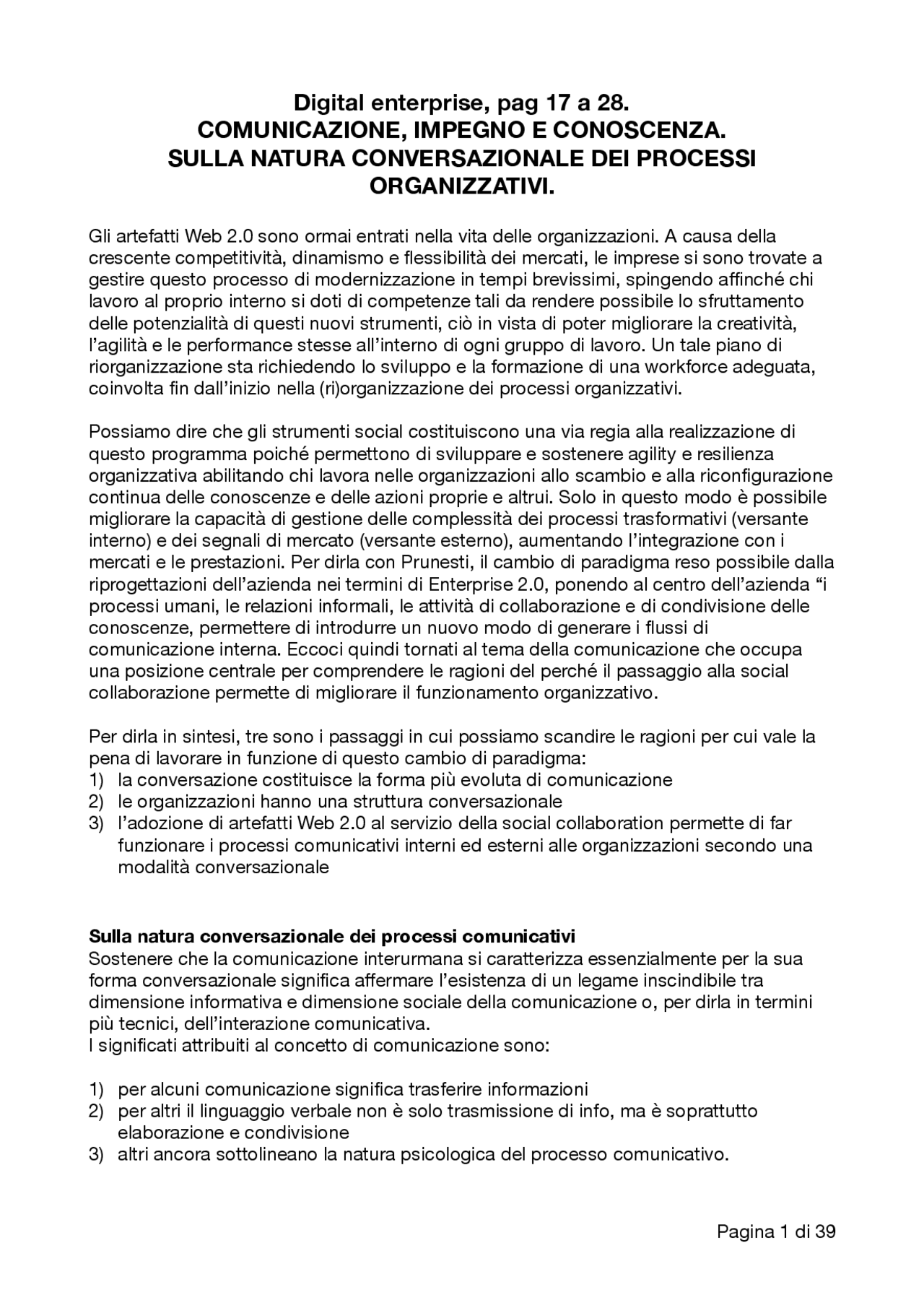 Riassunto Saggi Galimberti Docsity
