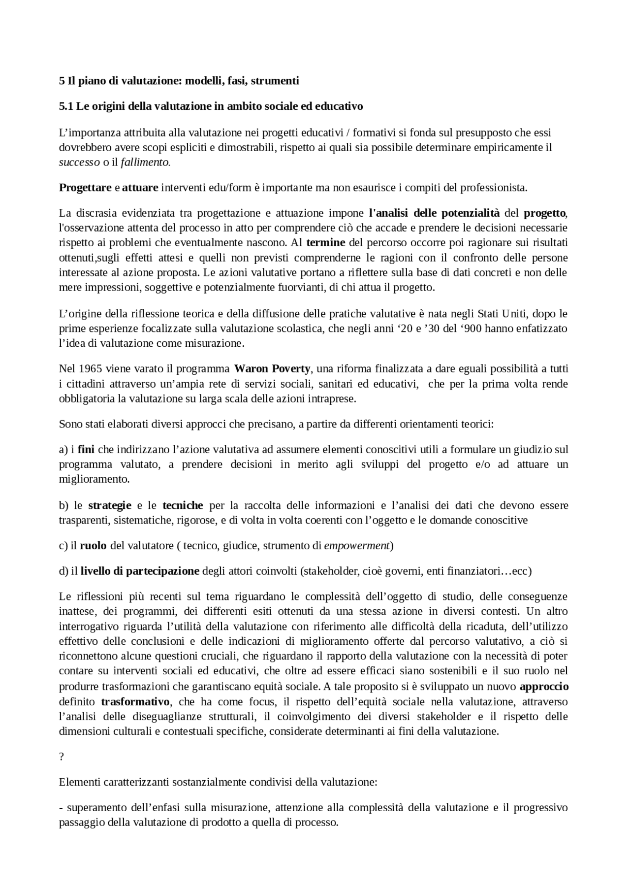 Dalla Progettazione Alla Valutazione Torre Docsity