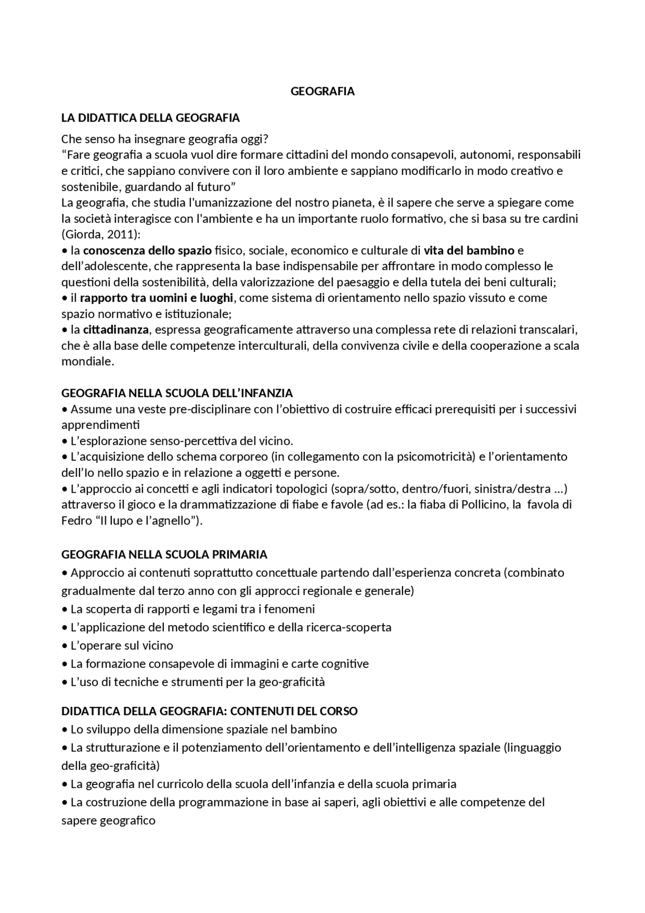 Slides E Appunti Secondo Semestre Docsity