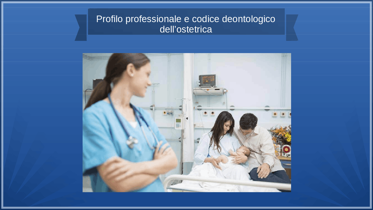 Codice Deontologico Dellostetrica Appunti Di Ostetricia Docsity