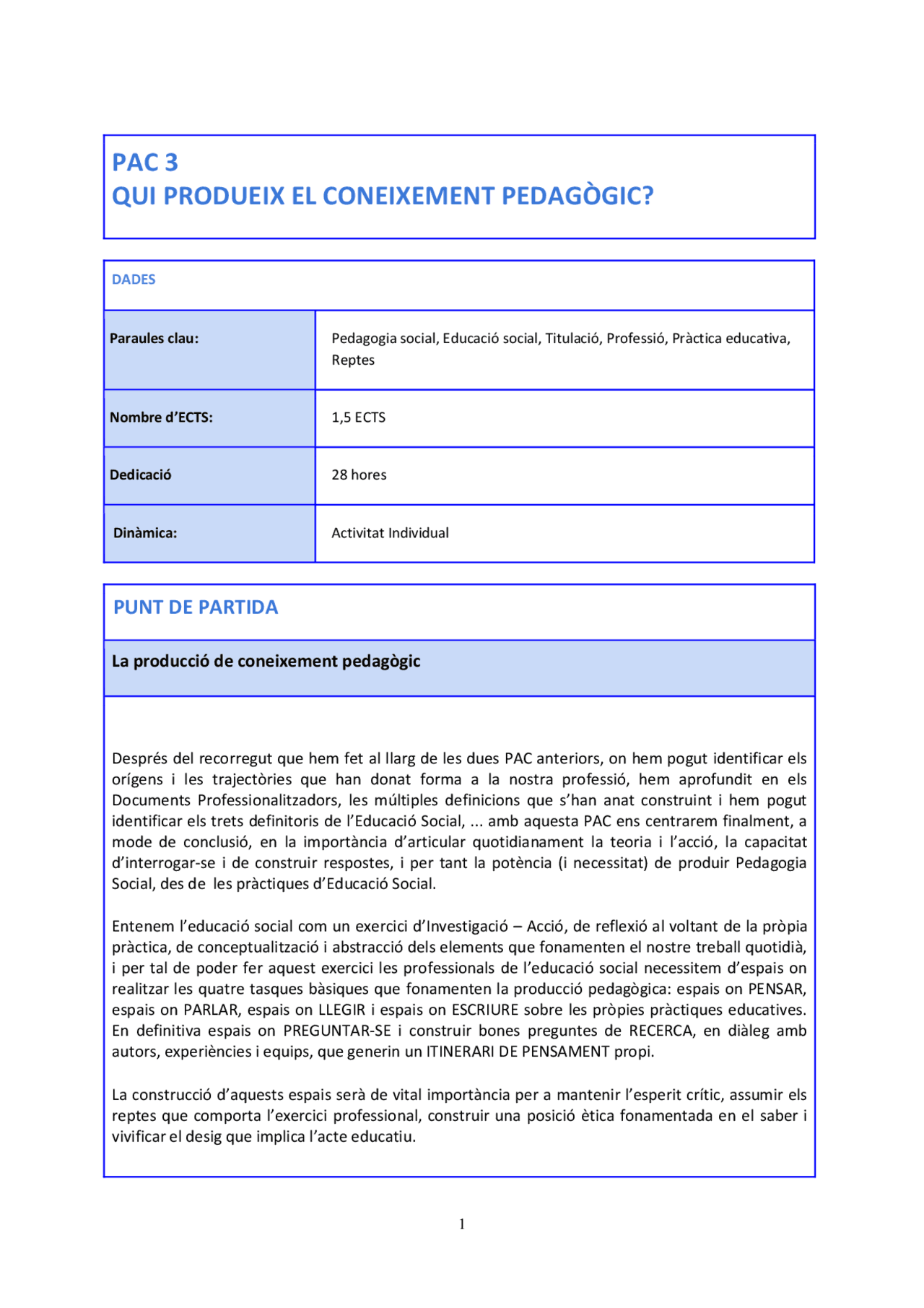 Pac 2 Pedagogia Social Universitat Oberta De Catalunya Que Shan