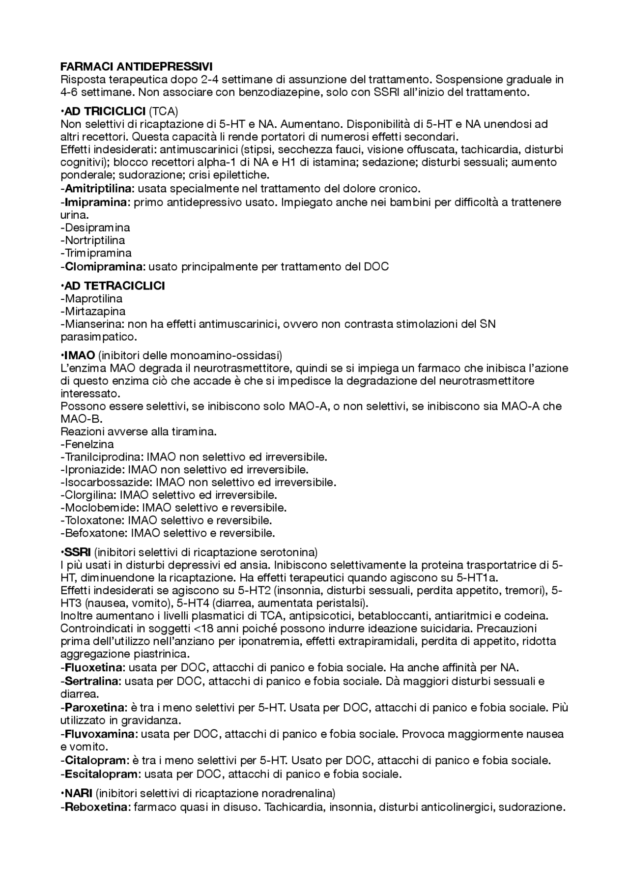 Appunti Neuropsicologia Clinica Docsity
