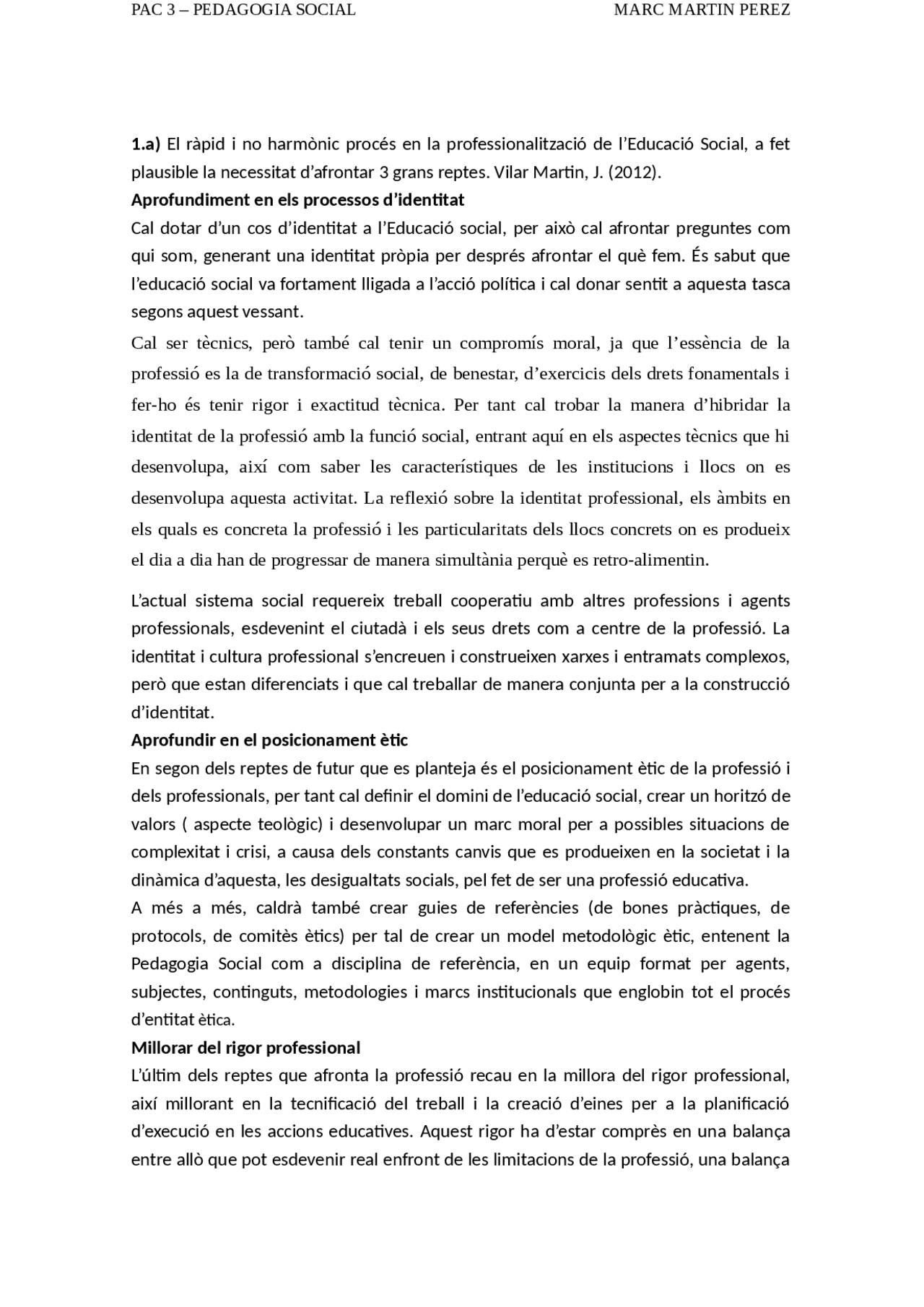 Pac 3 Pedagogia Social Universitat Oberta De Catalunya Que Shan