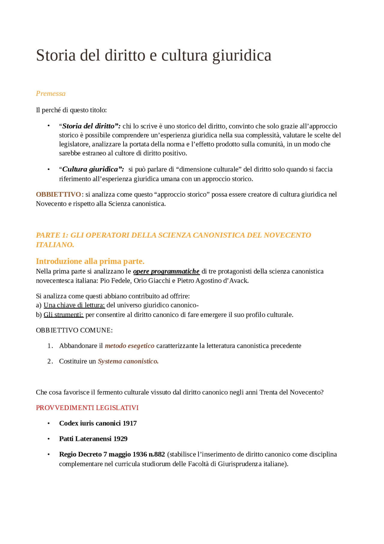Diritto Medievale E Moderno Docsity