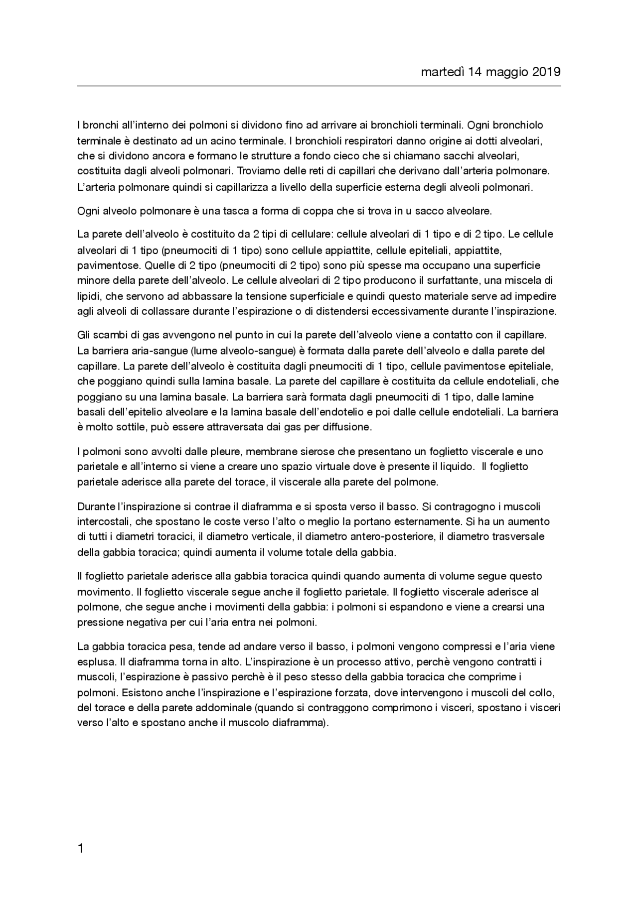 Anatomia Umana Sbobinature Docsity