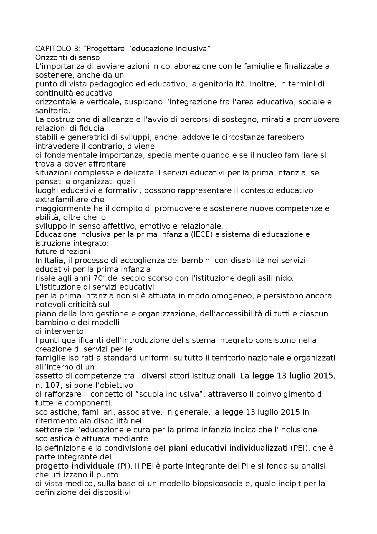 Contesti Educativi Inclusivi Docsity