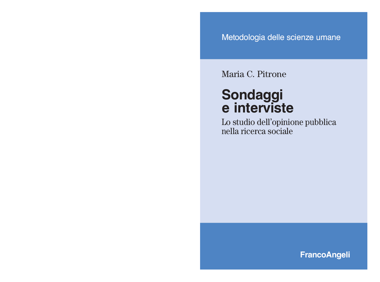 Indice Libro Sondaggi E Interviste Di Pitrone Docsity