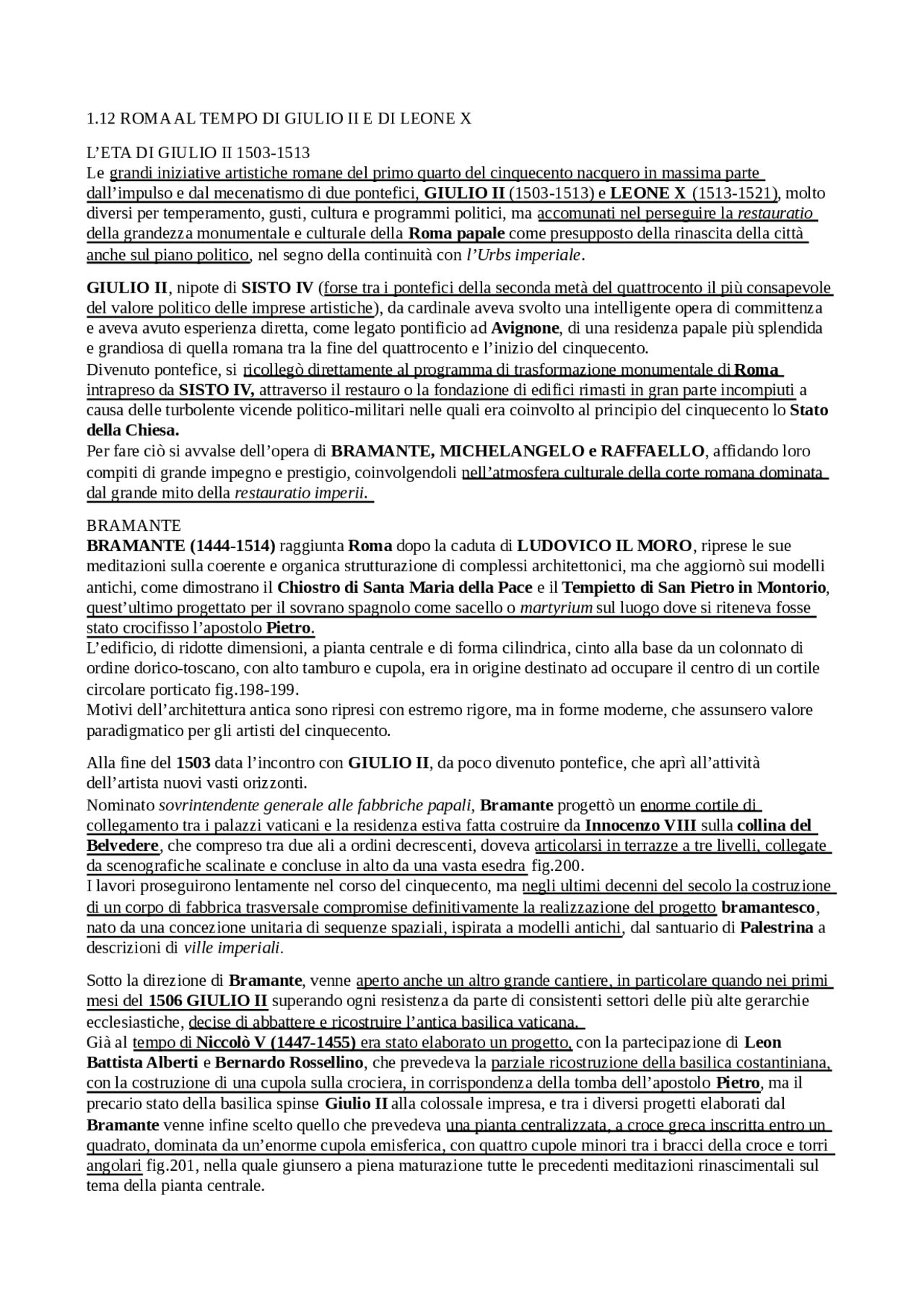 Riassunto Arte Nel Tempo Dal 1400 Al 1700 Docsity