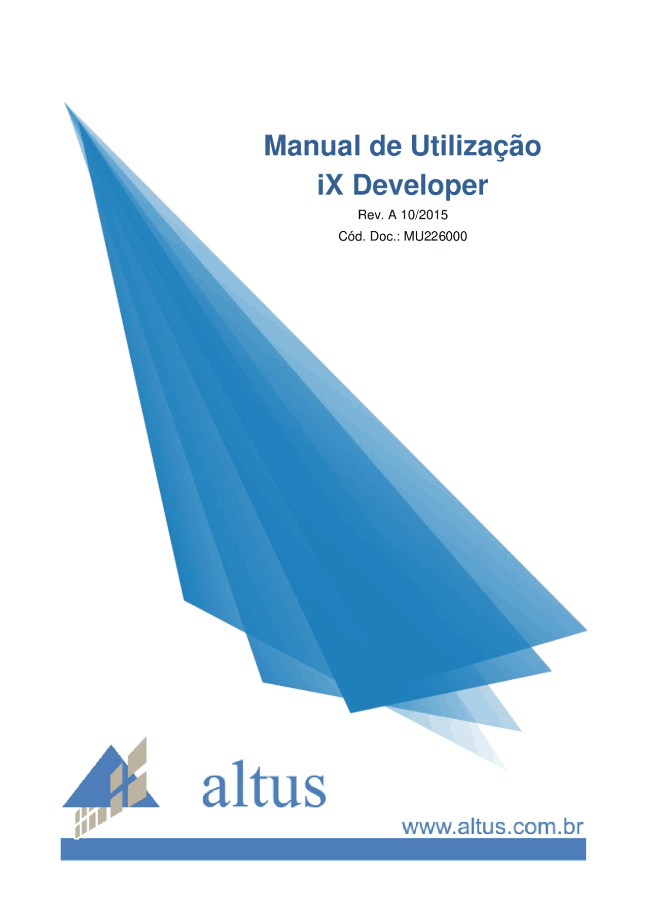 Manual Utilização IX Developer - Docsity