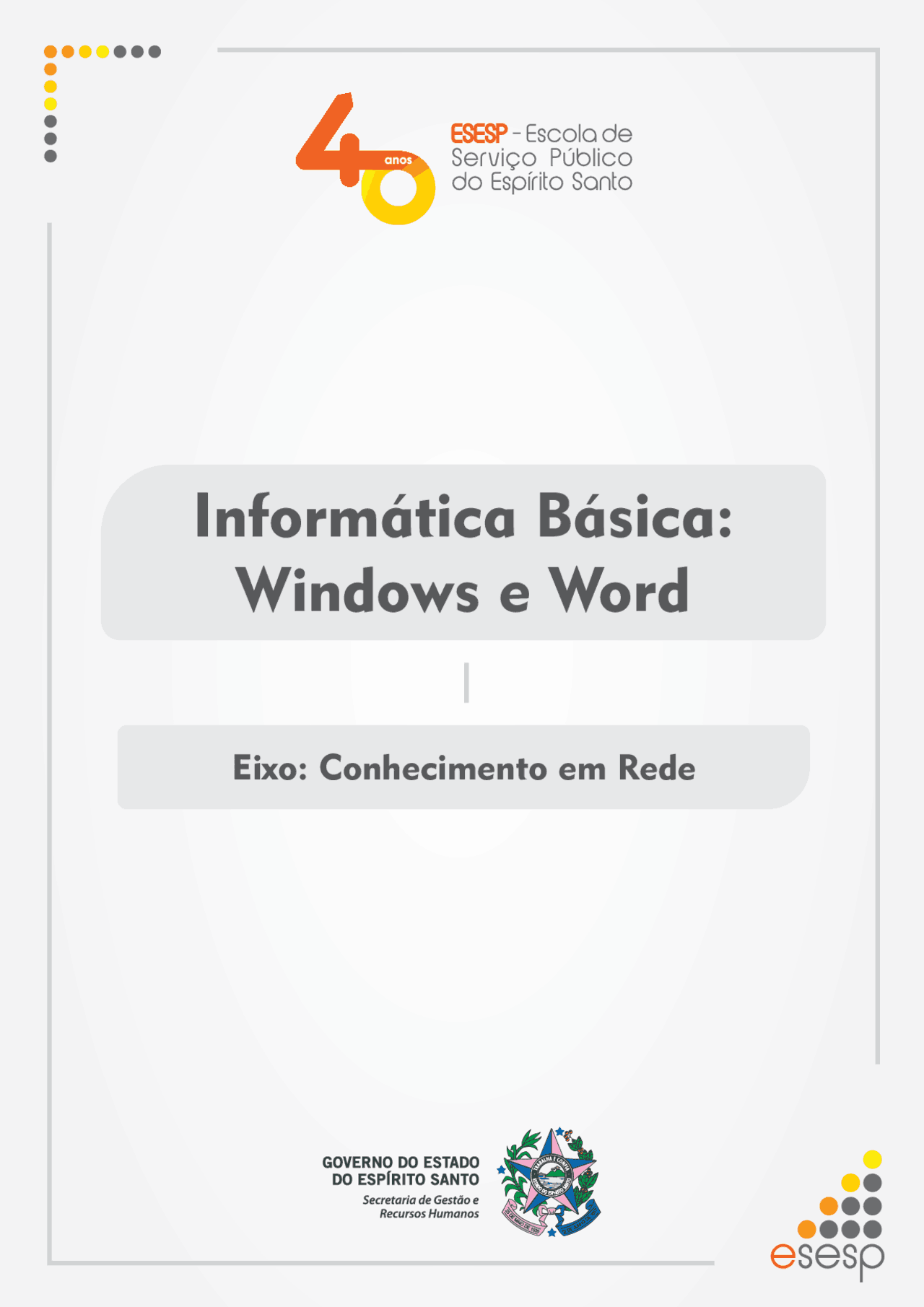 Informática Básica: Windows e Word - Docsity