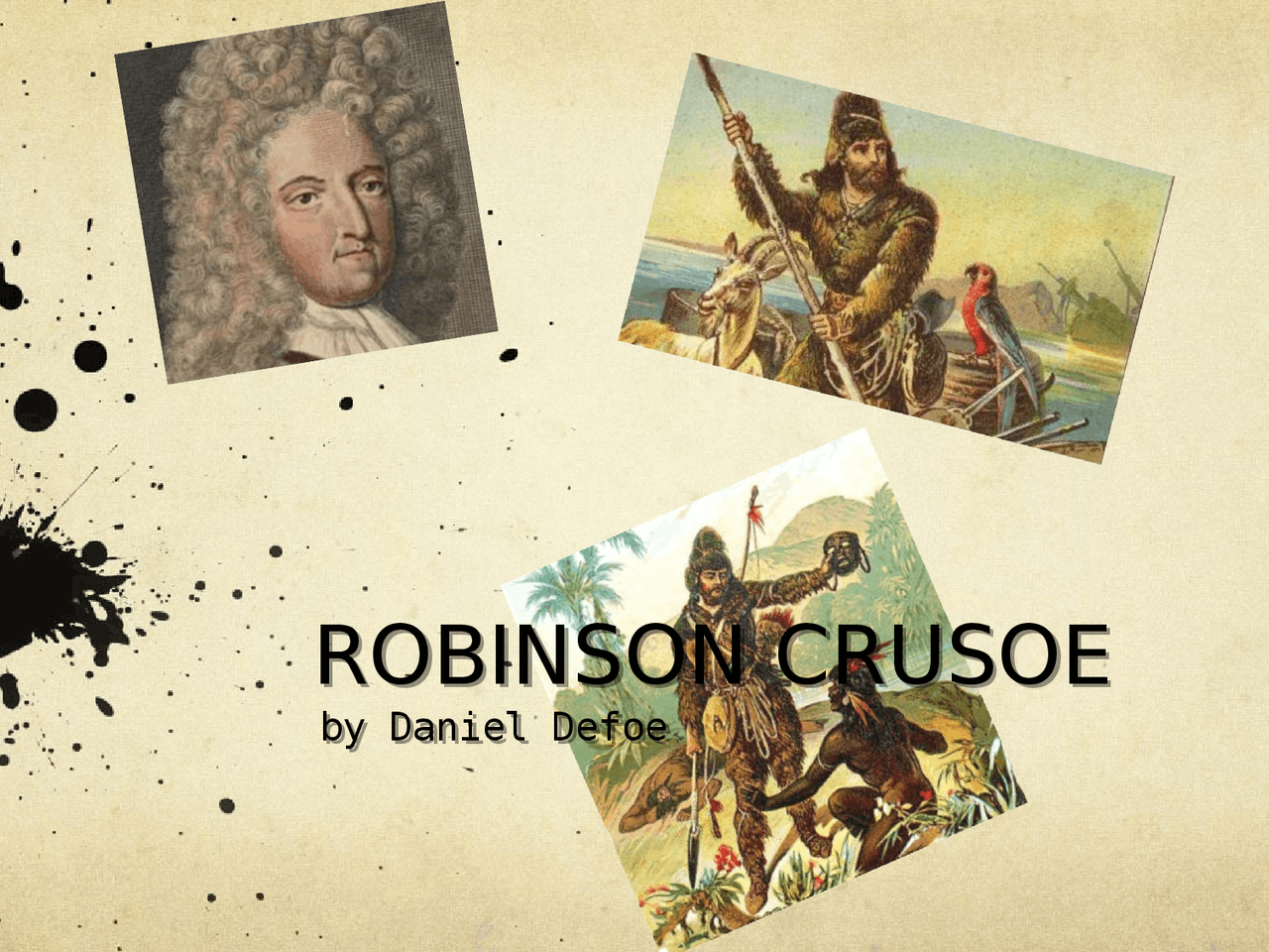 Robinson Crusoe By D Defoe Docsity