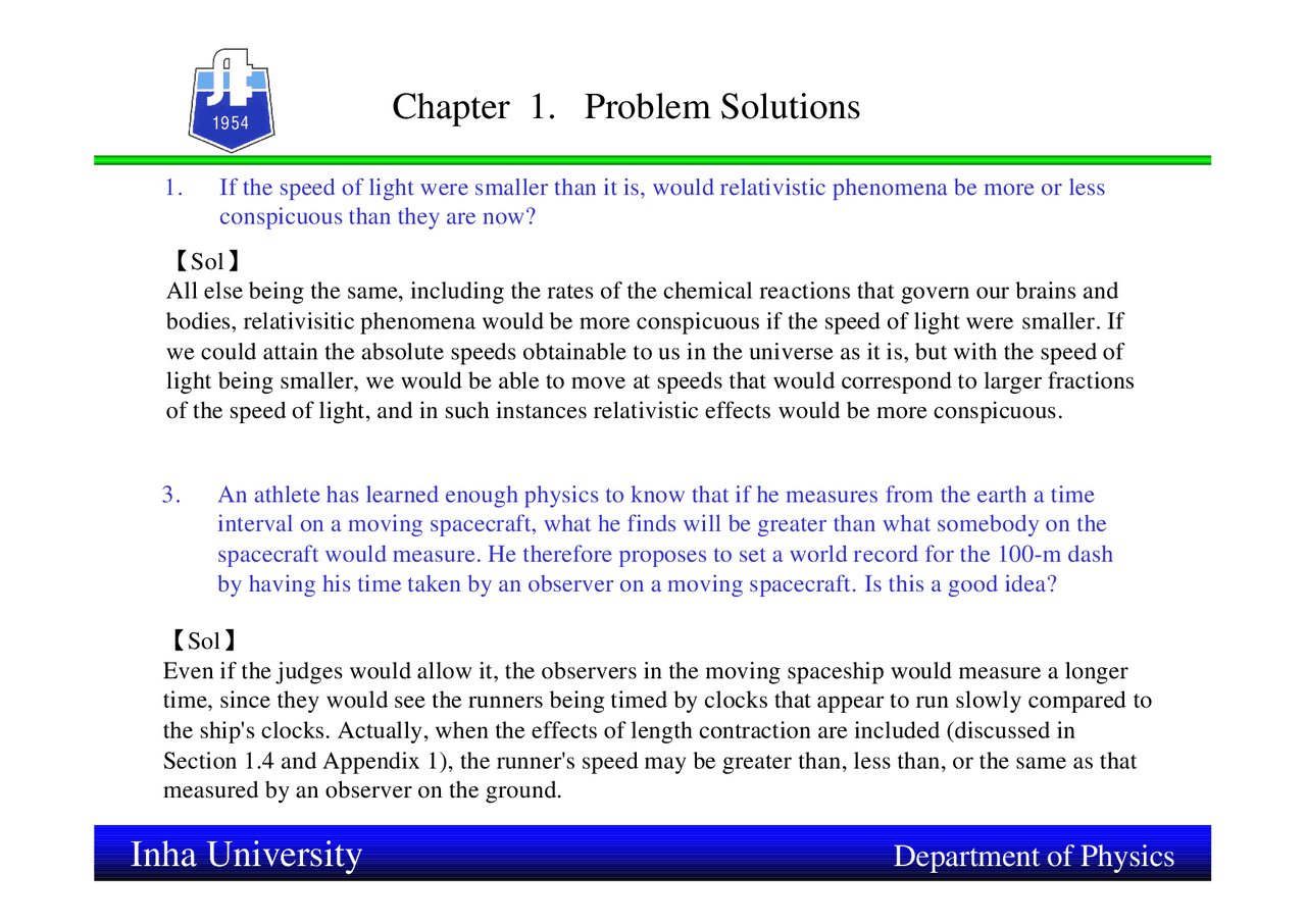 Modern Physics Solution File For Pdf Version Docsity