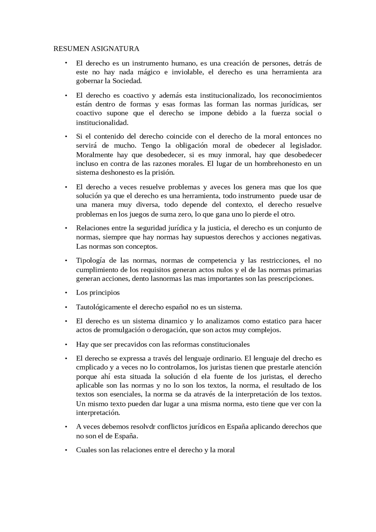 Teoria Del Derecho Upf Docsity
