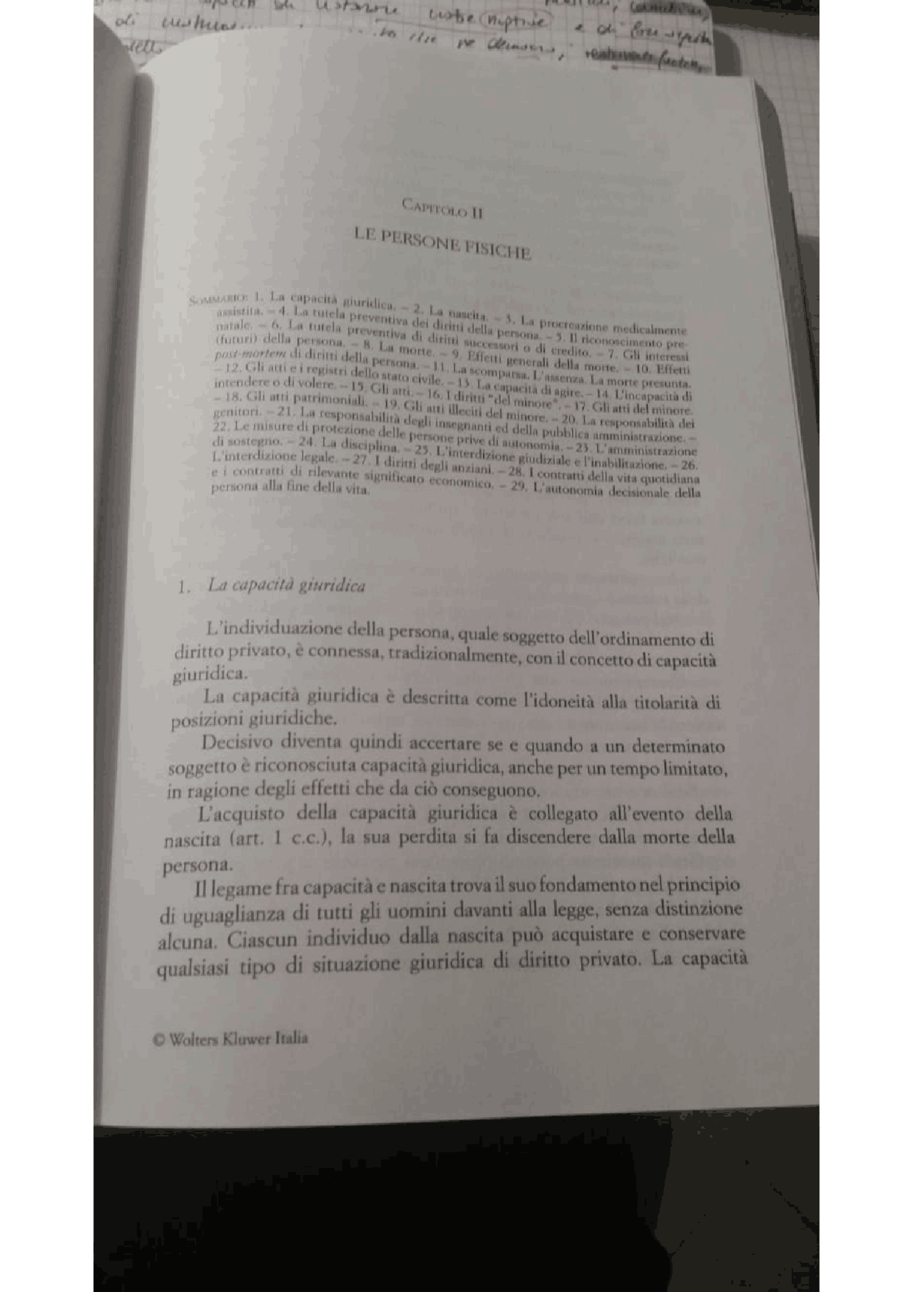 I Soggetti E Le Situazioni Giuridiche Docsity