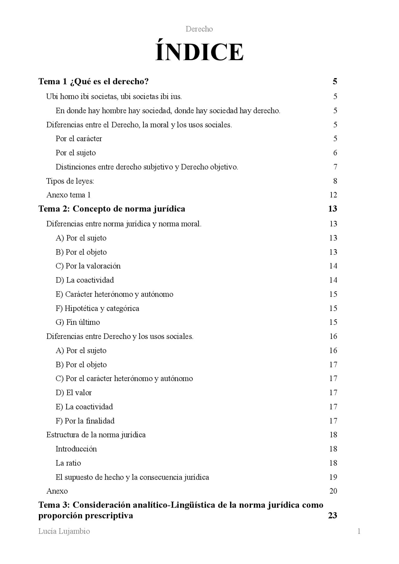 Apuntes Derecho Segundo Curso Docsity