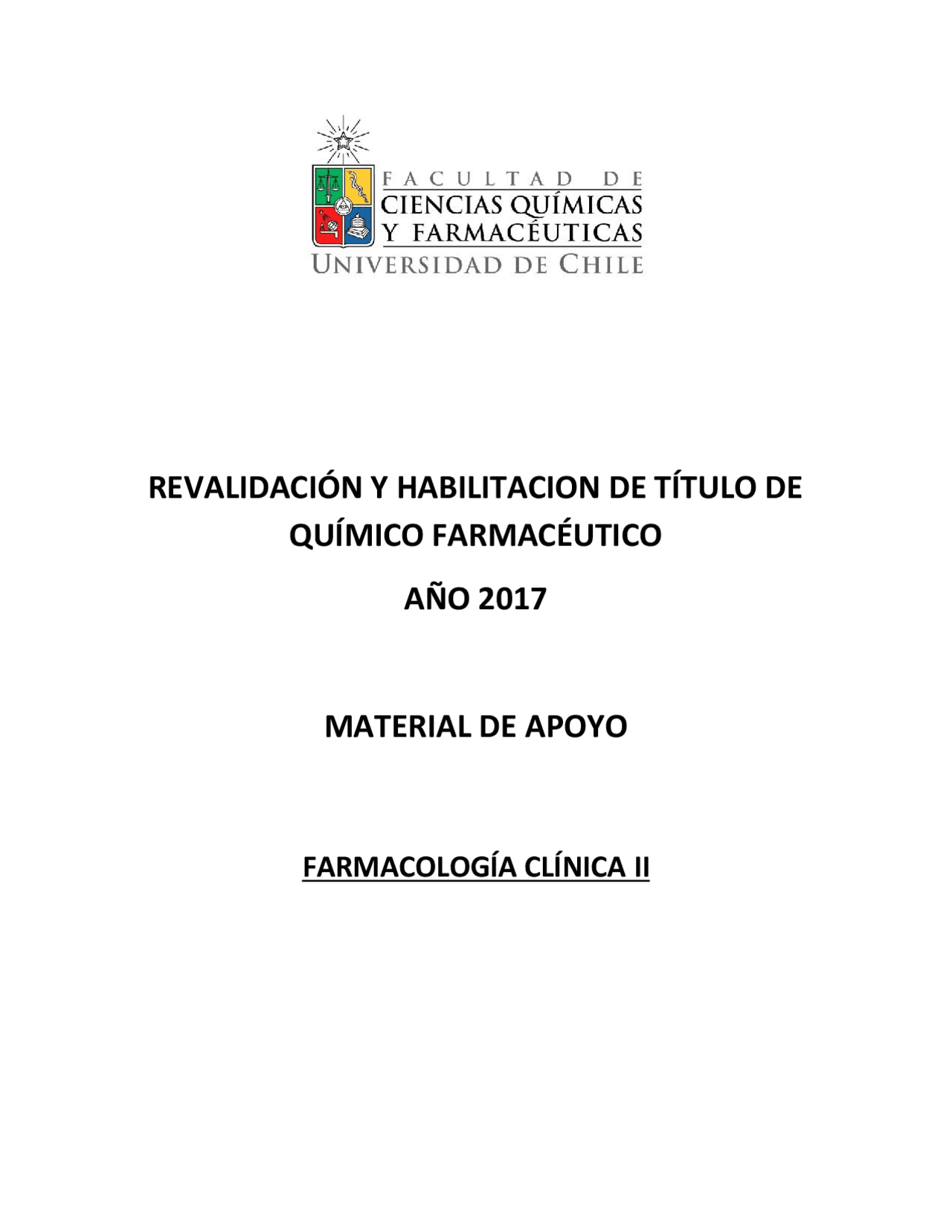 Farmacología Clínica Ii Docsity