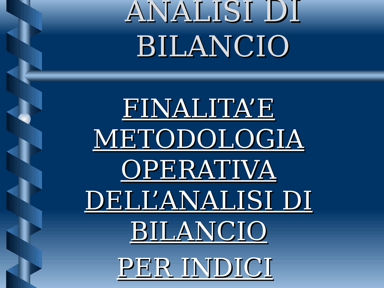 Analisi Di Bilancio Ragioneria Docsity